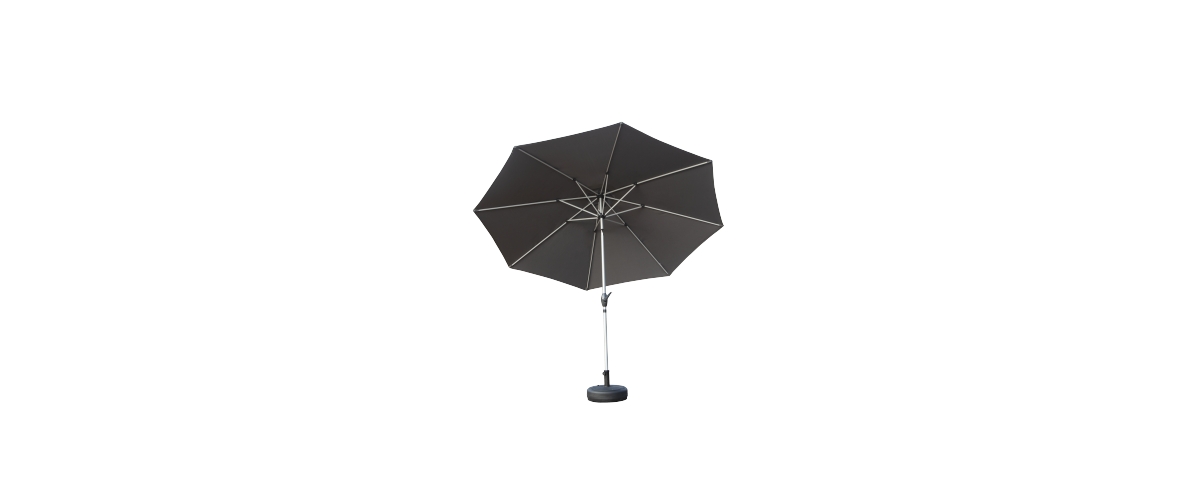 Click here for Flynama 10ft Gray Outdoor Patio Umbrella with Cran... prices