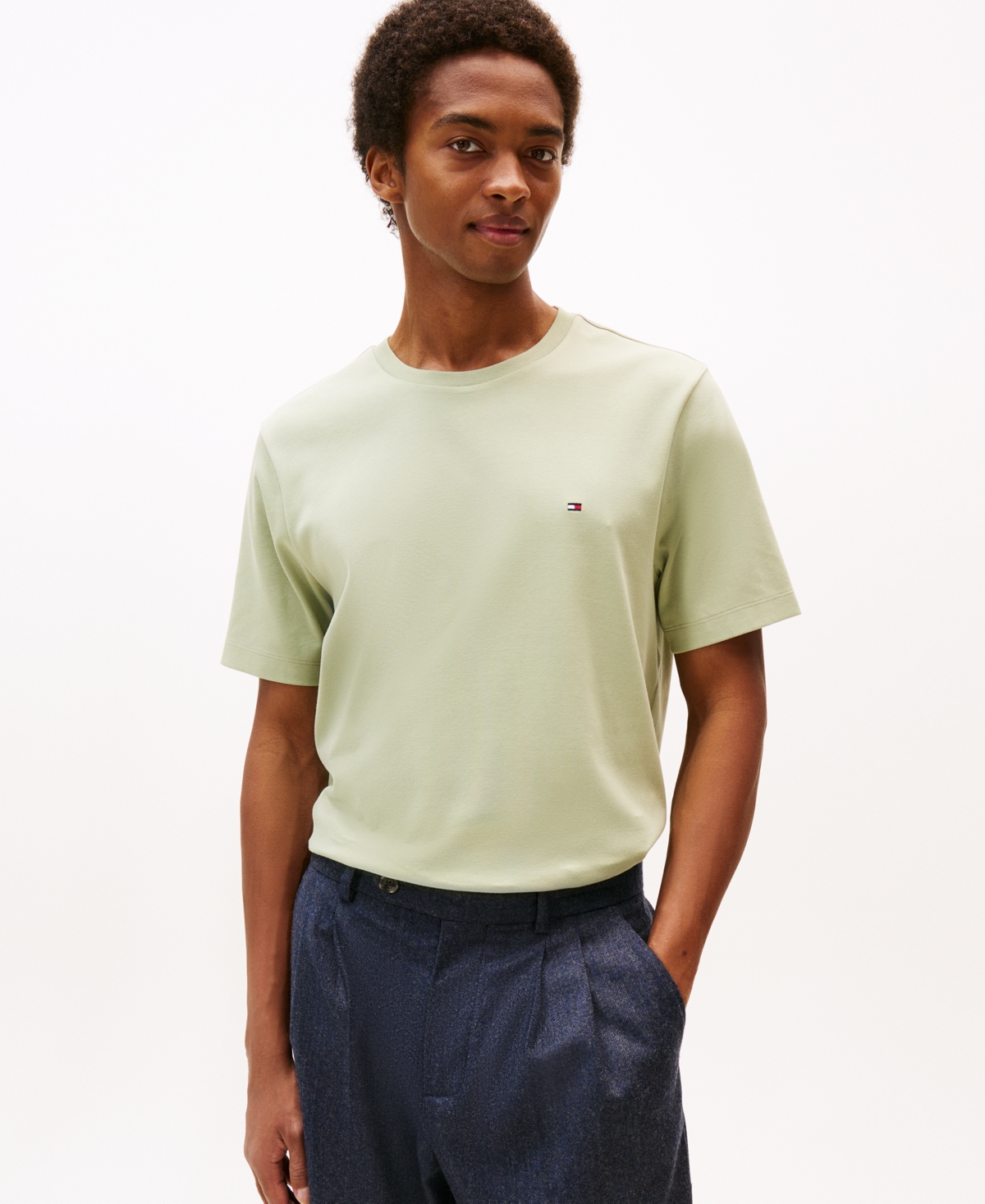 Click here for Tommy Hilfiger Mens Light Interlock T-Shirt - Eart... prices