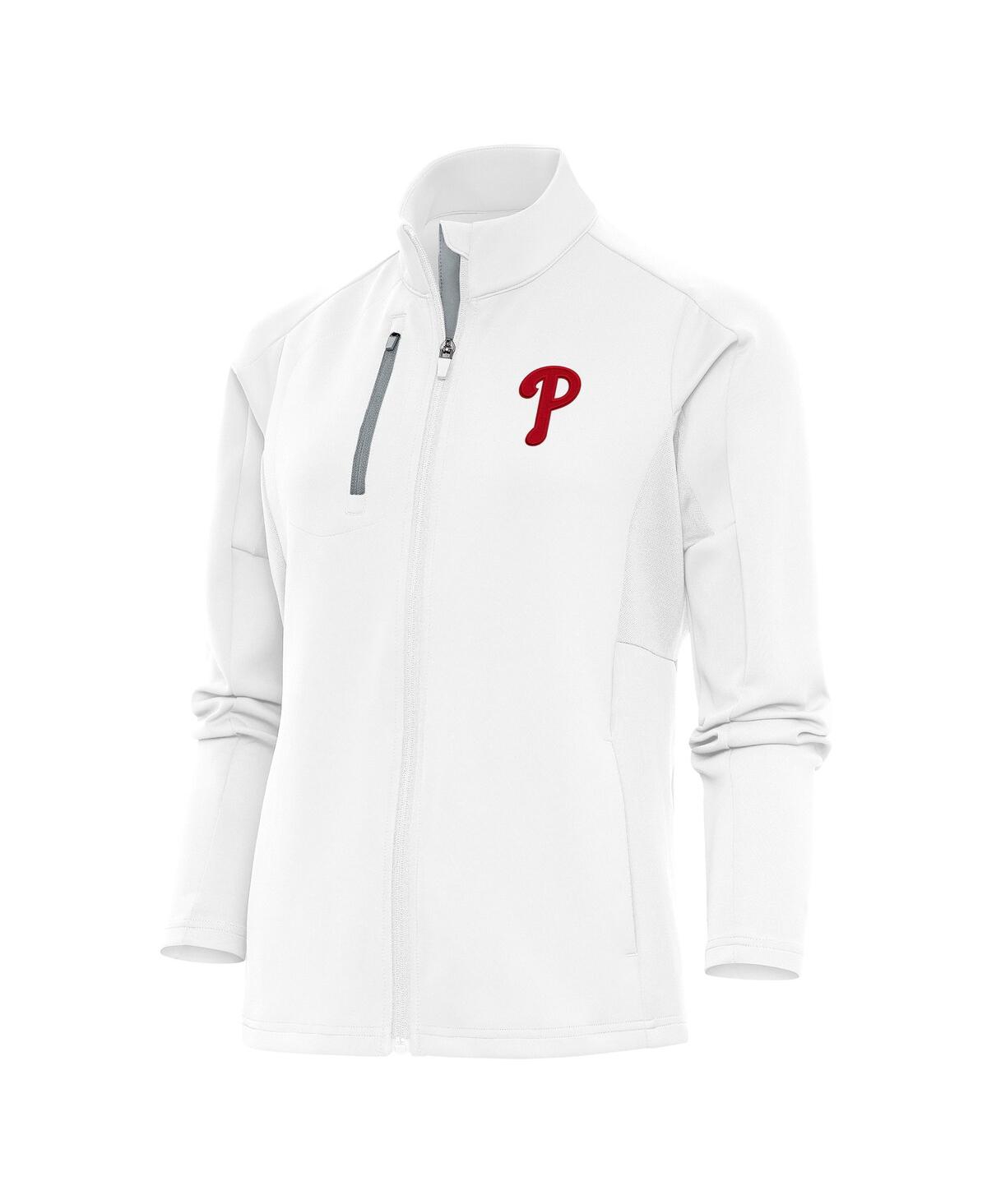 Click here for Antigua Womens White Philadelphia Phillies Logo Ge... prices