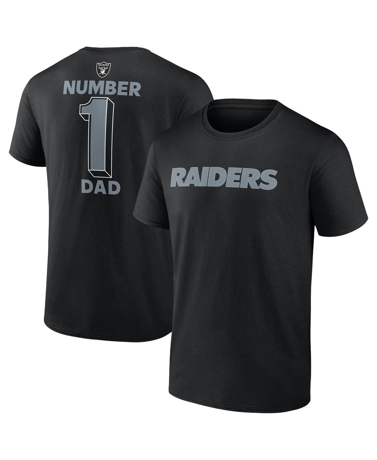 Click here for Fanatics Mens Black Las Vegas Raiders Big Tall Num... prices