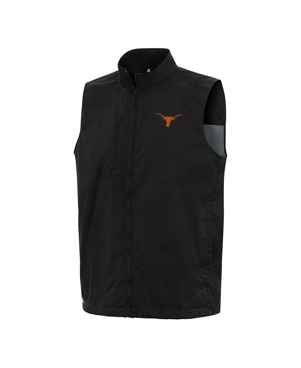 Click here for Antigua Mens Black Texas Longhorns Brisk Full-Zip... prices