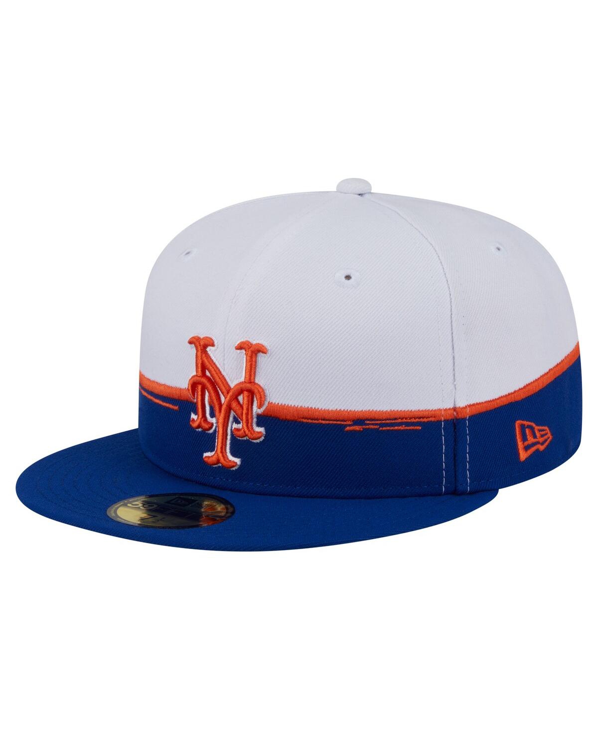 Click here for New Era Mens Royal/White New York Mets Paint Strok... prices
