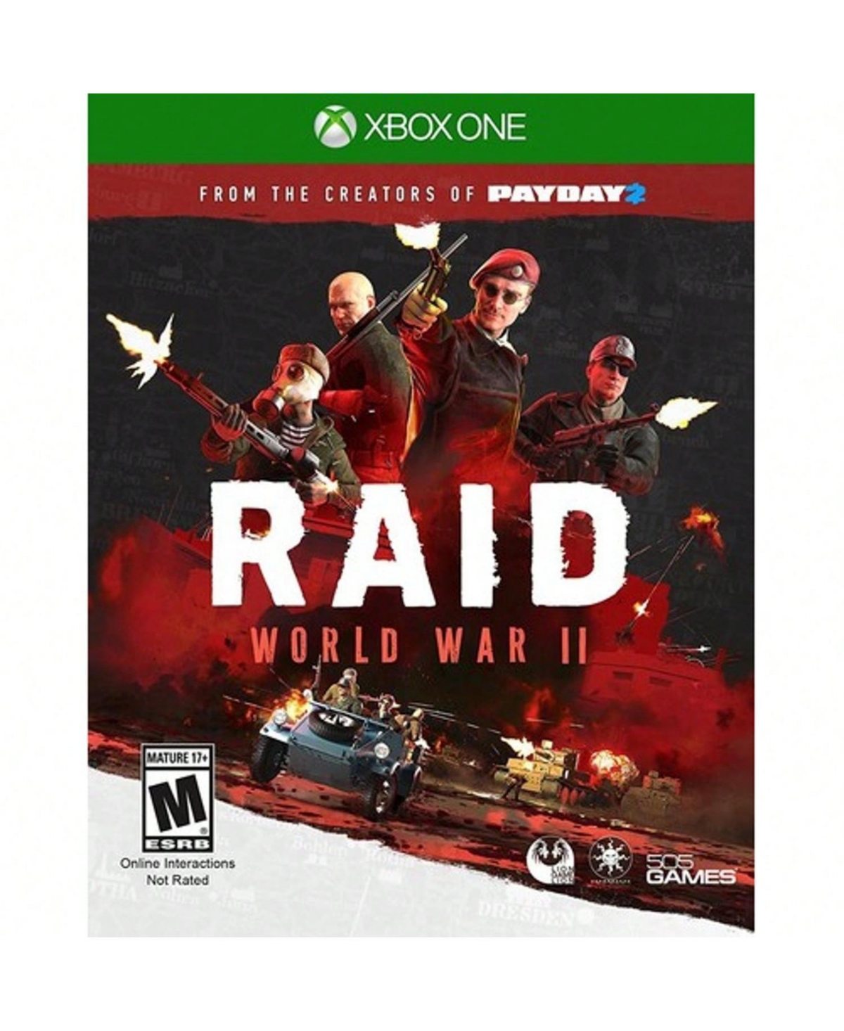 Click here for 505 Games Raid: World War Ii for Xbox One prices