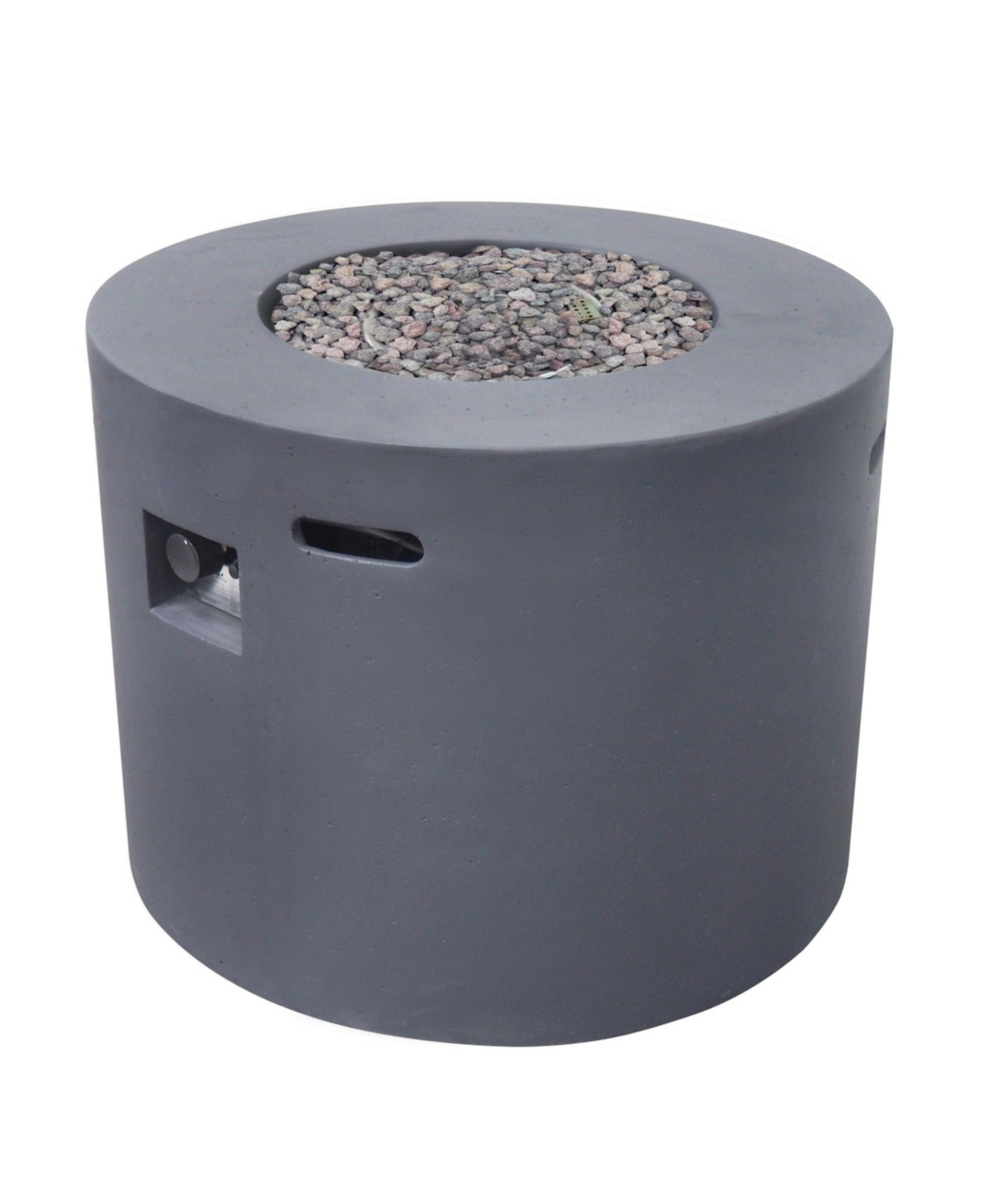 Click here for Flynama 31 Round Mgo Fire Pit- 40 000 Btu - Grey prices