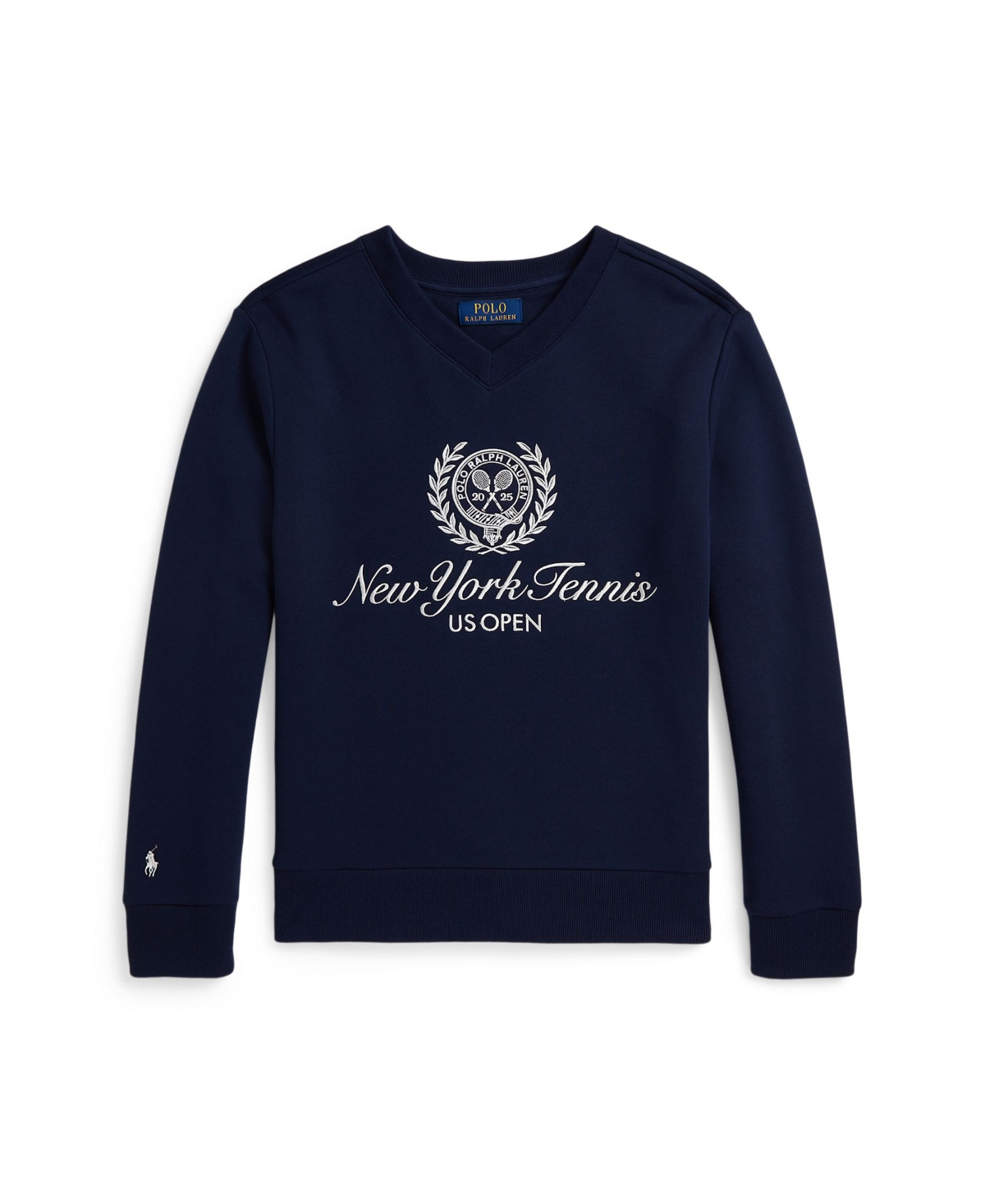 Click here for Polo Ralph Lauren Big Boys Us Open Crest Fleece Sw... prices
