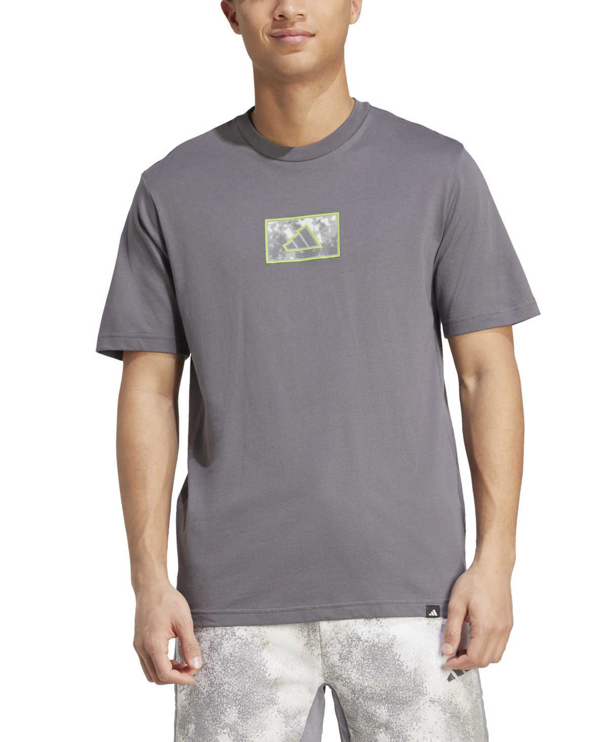 Click here for adidas Mens Camo Box Graphic T-Shirt - Grey 5 prices