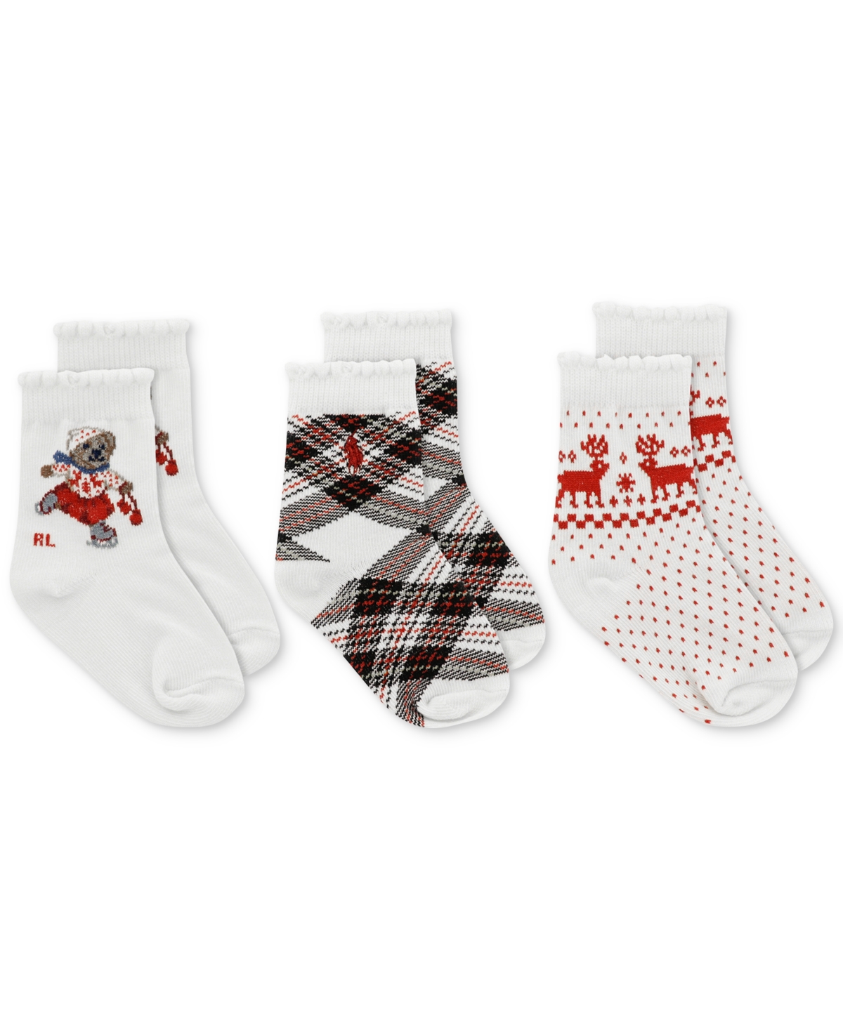 Click here for Polo Ralph Lauren Baby Holiday Skater Bear Crew So... prices