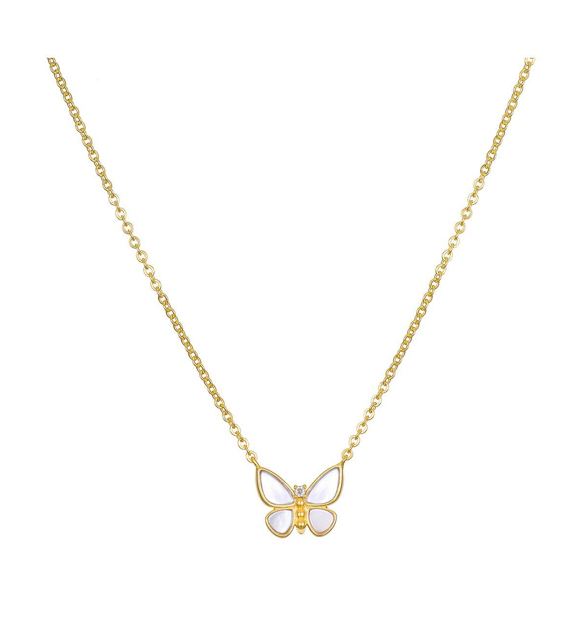 Click here for Renewed Hope Pearl Butterfly Necklace prices