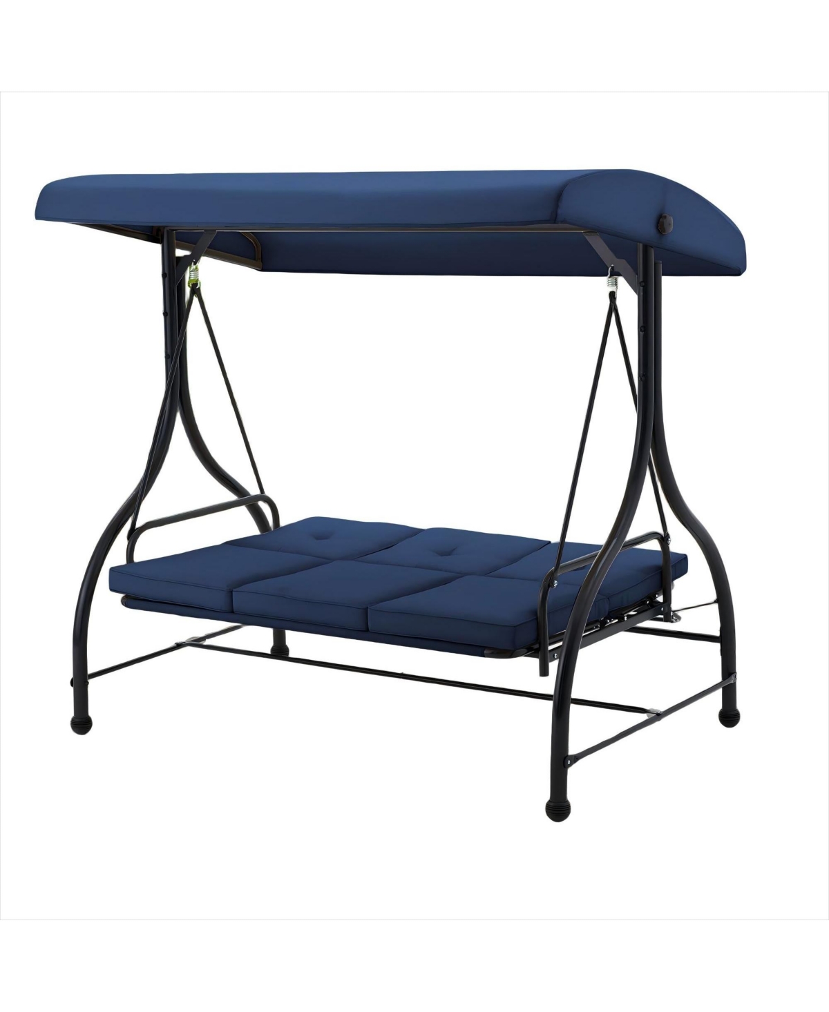 Click here for Boyel Living 3-Person Metal Patio Swing Outdoor Po... prices