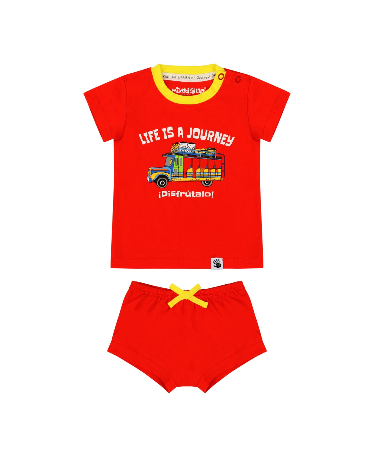 Click here for Mixed Up Clothing Baby Suave Tee and Bloomer Short... prices