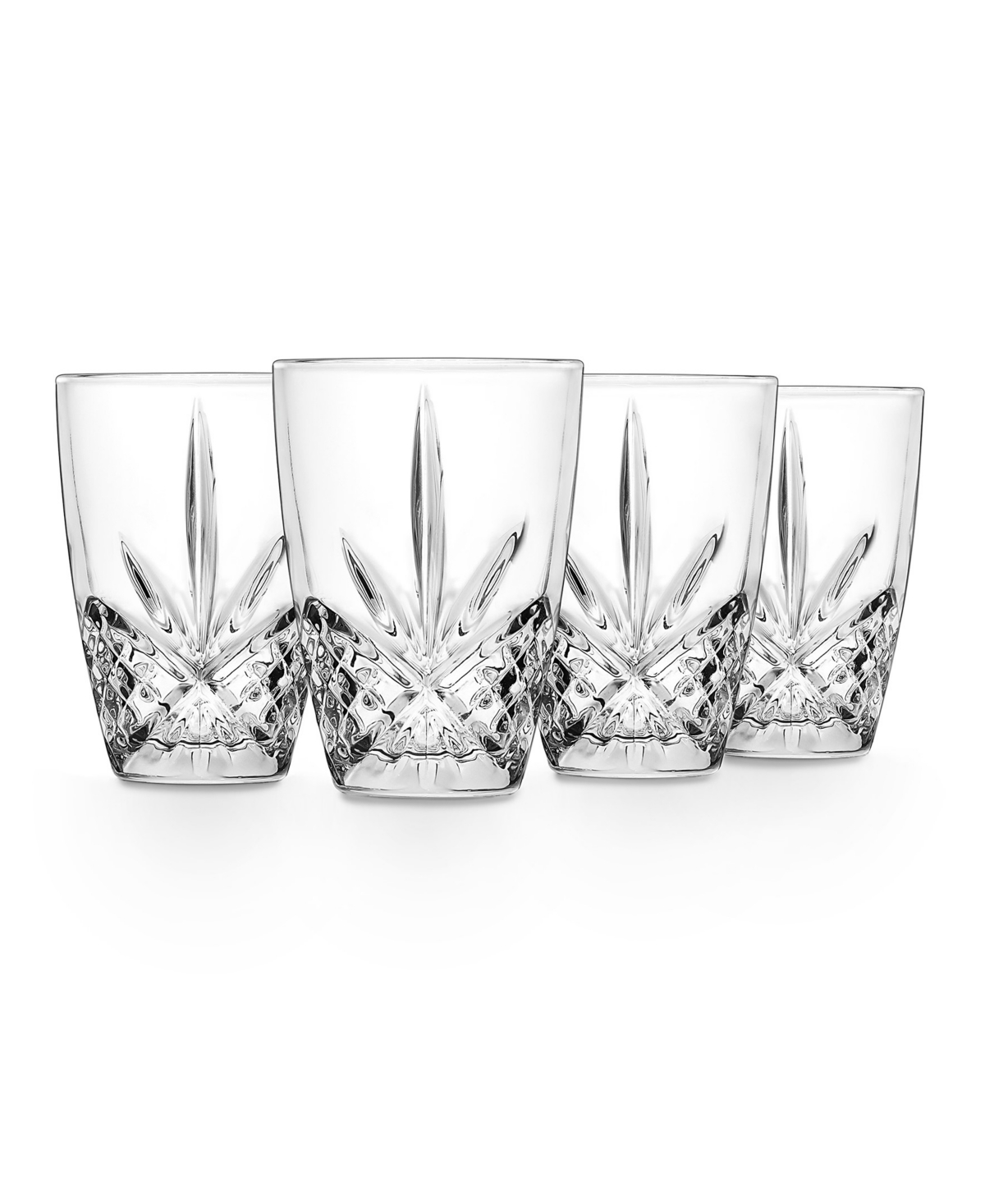 Click here for Godinger Dublin Set of 4 5oz Juice Glasses - Clear prices