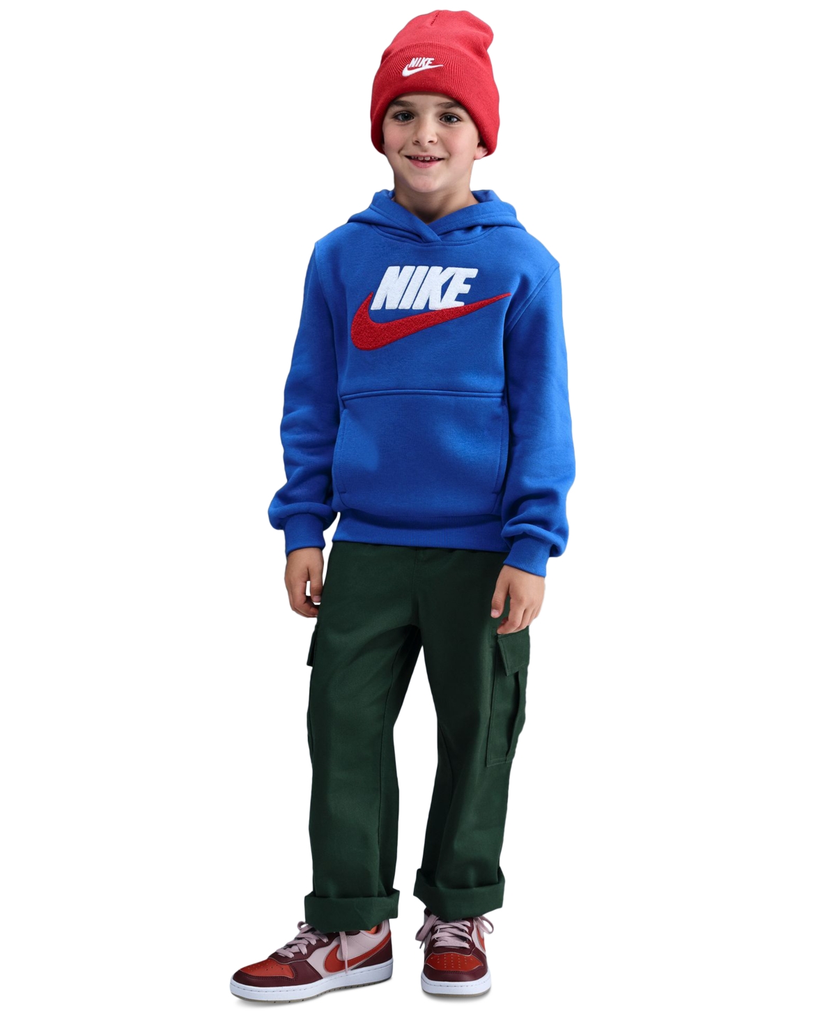 Click here for Nike Big Kids Sportswear Club Fleece Hoodie - Game... prices