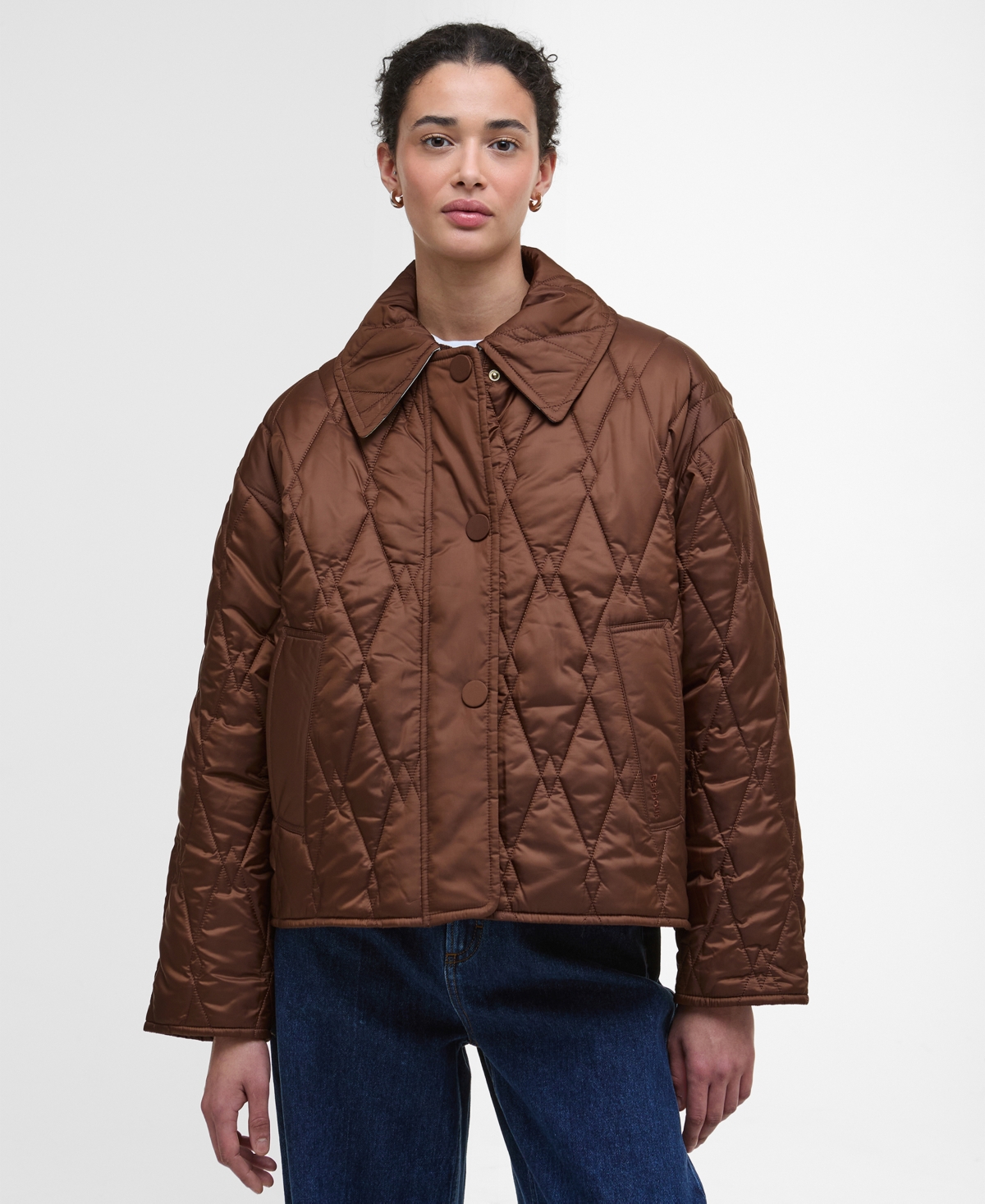 Click here for Barbour Womens Bernadette Collared Quilted Jacket... prices