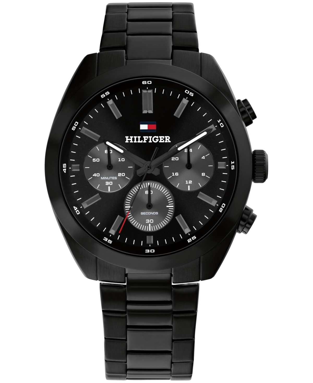 Click here for Tommy Hilfiger Mens Chronograph Black Ip Stainless... prices
