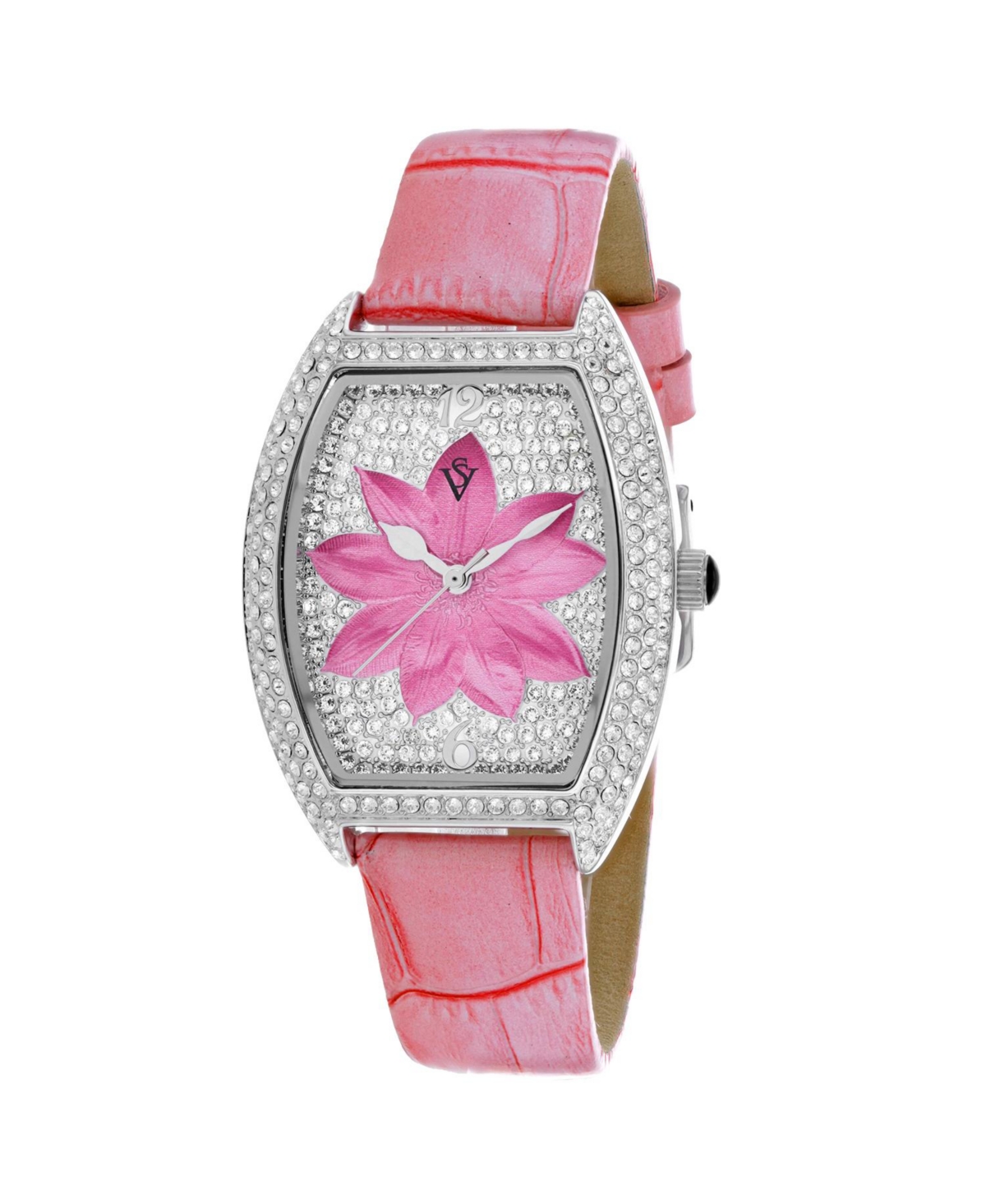 Click here for Christian Van Sant Womens Lotus Pink Dial Watch -... prices