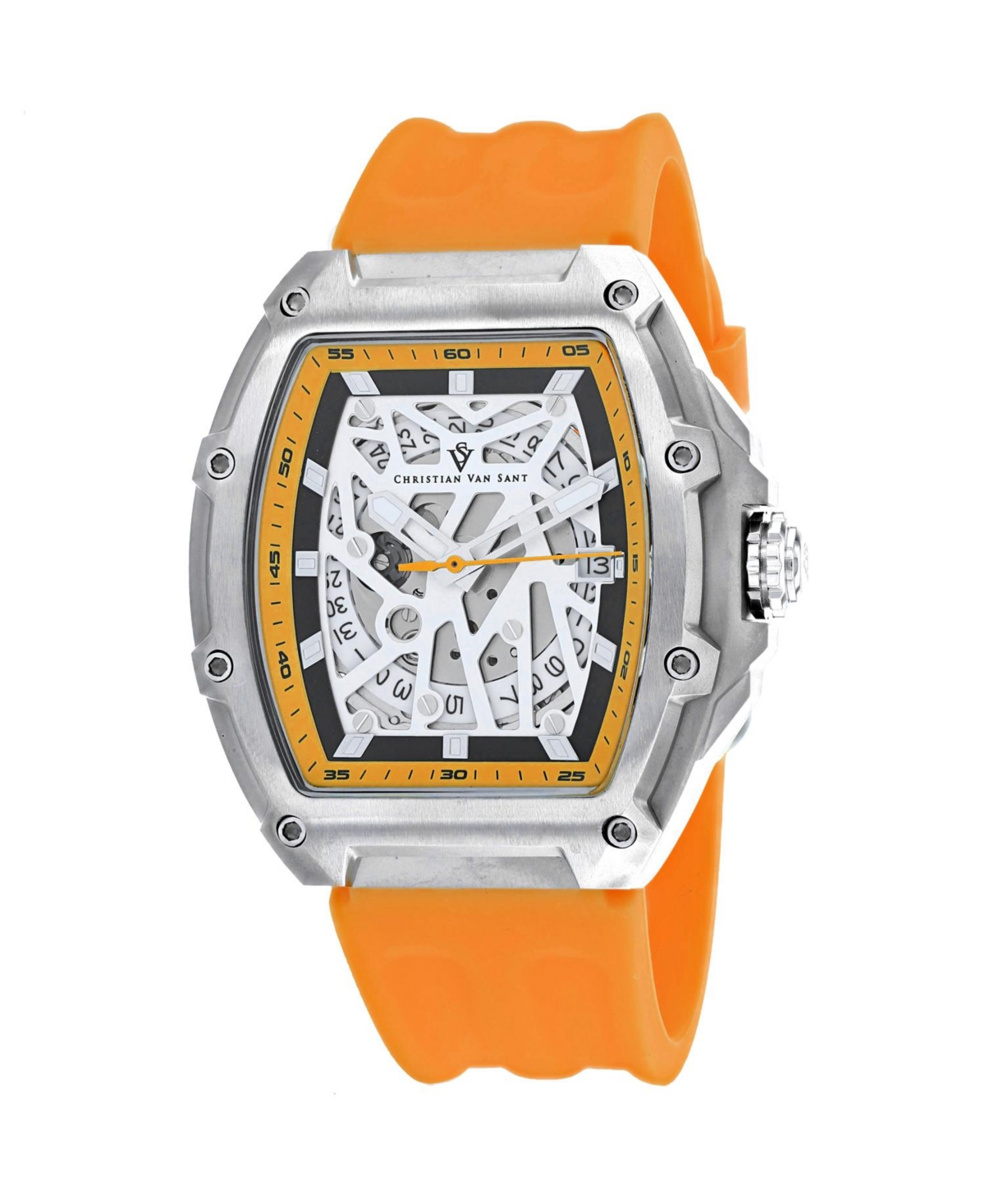 Click here for Christian Van Sant Mens Odyssey White Dial Watch -... prices