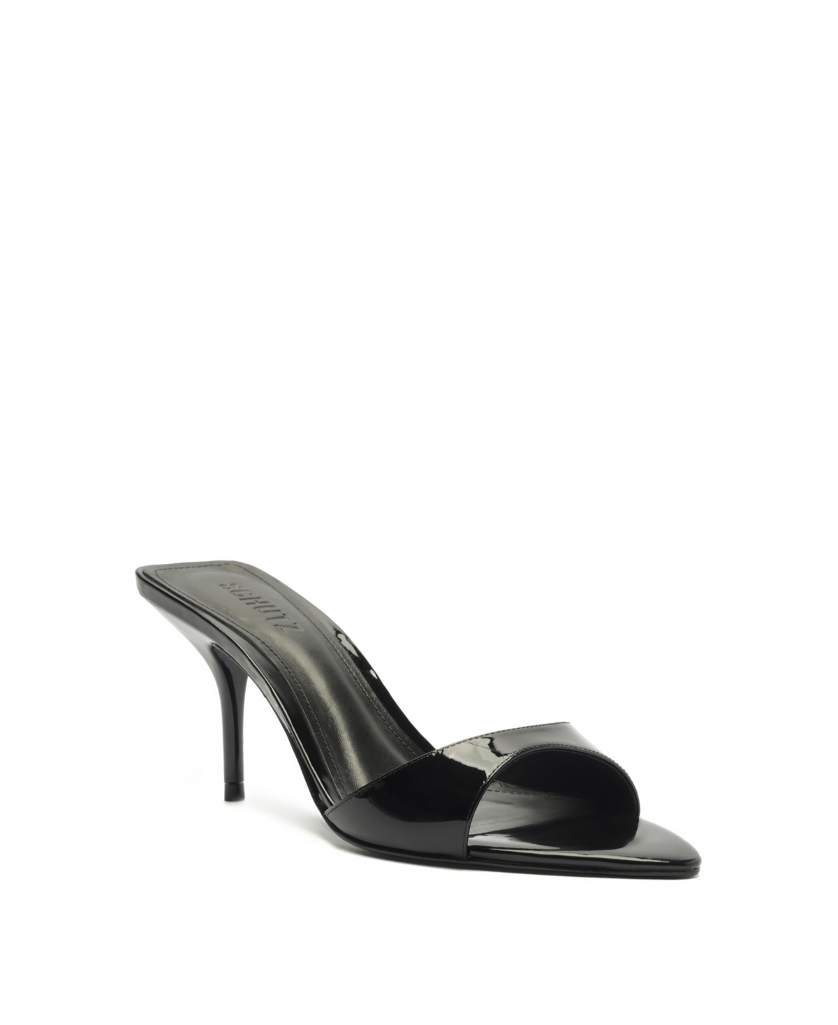 Click here for Schutz Womens Elodie Slip-On Sandals - Black prices