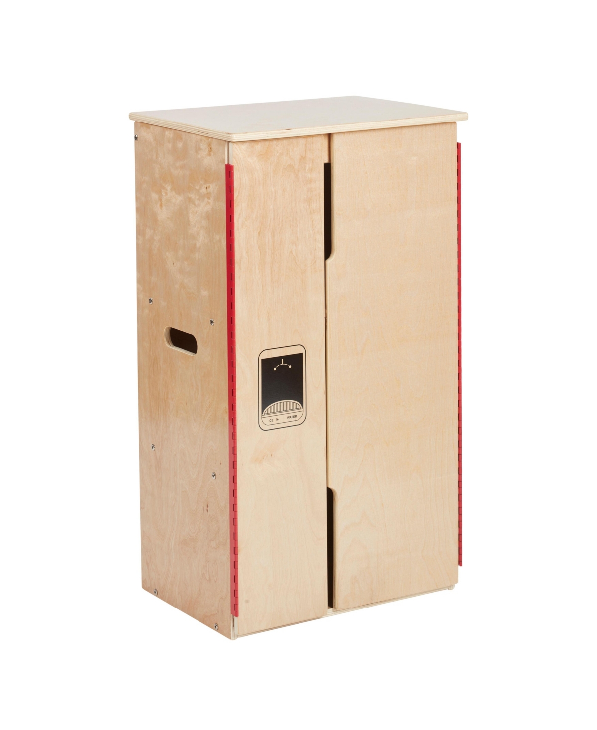 Click here for ECR4Kids Kids Play Kitchen Refrigerator  Natural prices