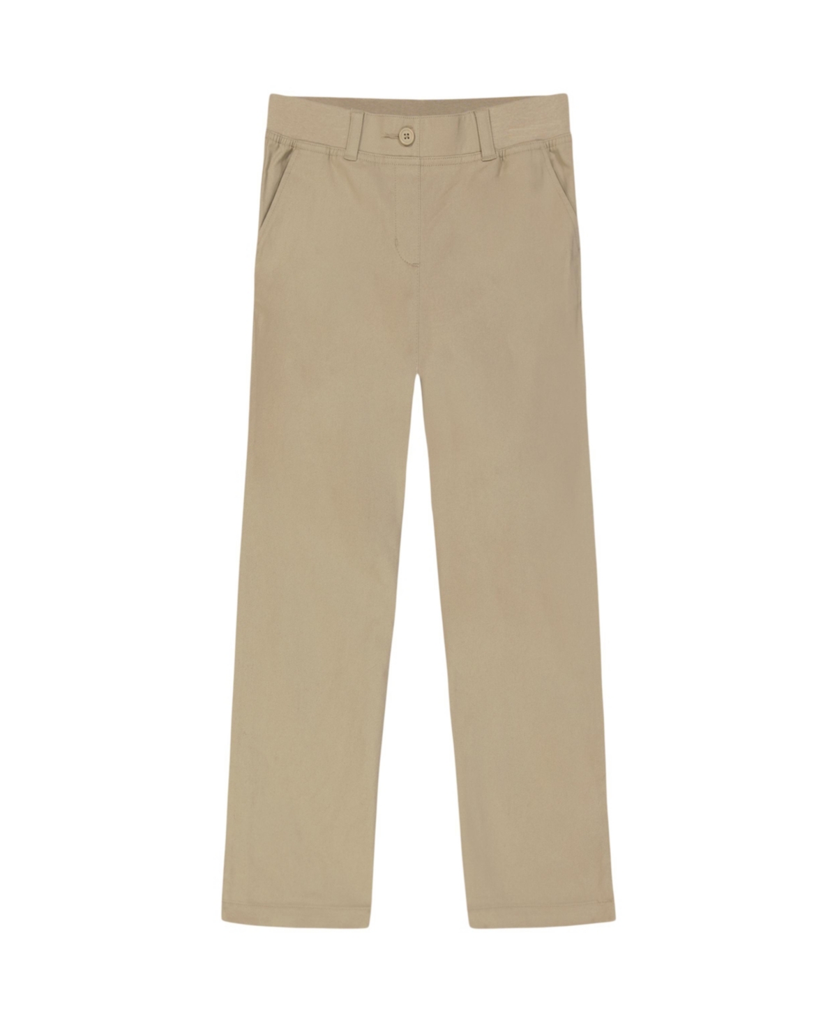 Click here for Nautica Big Girls Wide Leg Pull-on Pants - Khaki prices