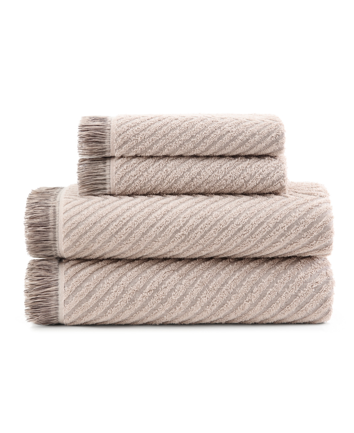 Click here for Dkny Pure Herringbone Cotton 4-Pc. Towel Set - Alm... prices