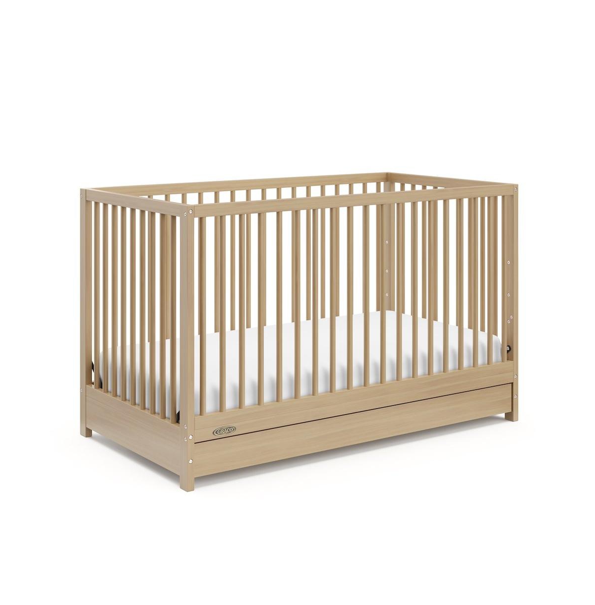 Click here for Graco Teddi 5-in-1 Convertible Crib with Drawer -... prices