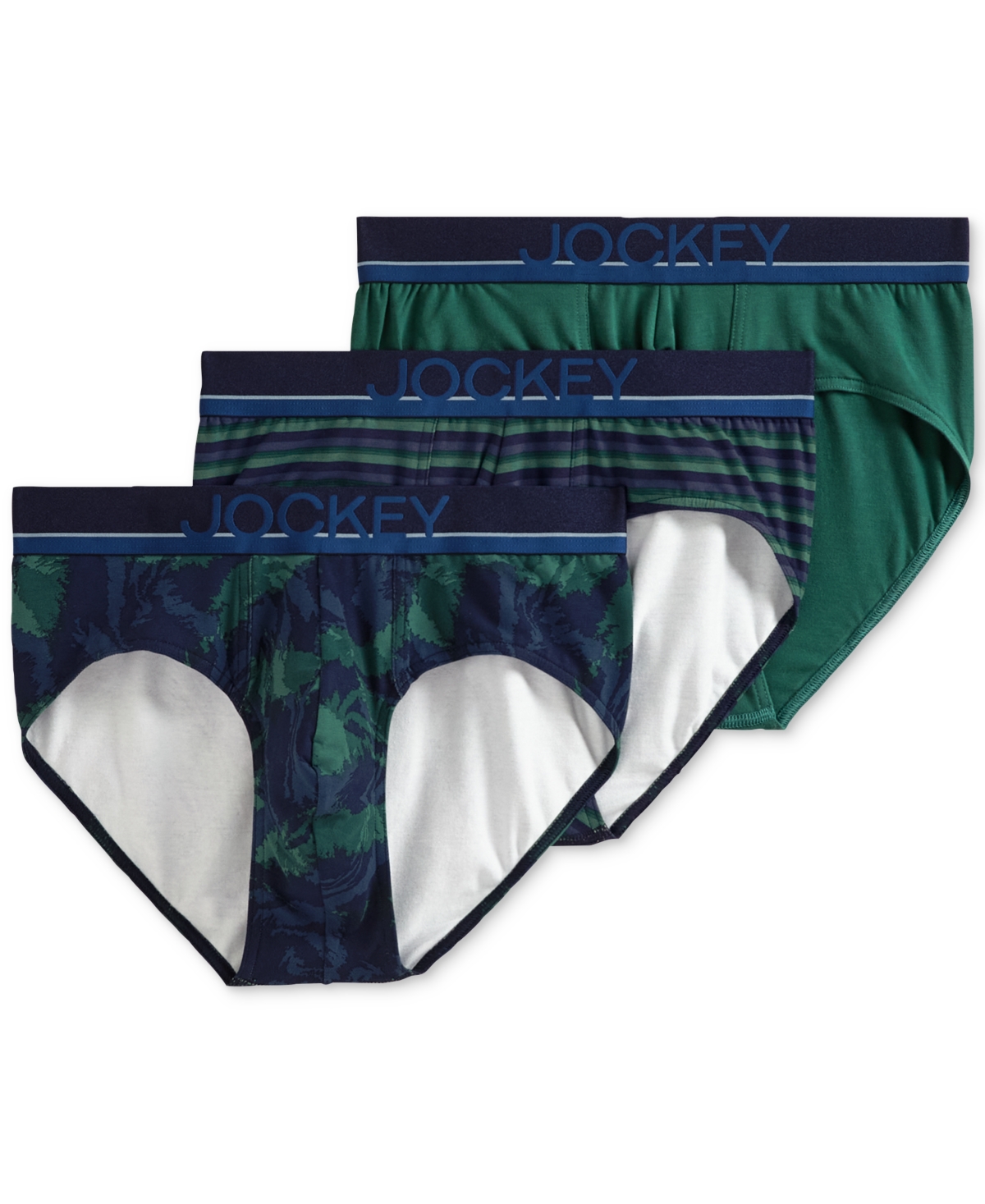 Click here for Jockey Mens Cotton-Stretch Briefs  Pack of 3 - Fre... prices