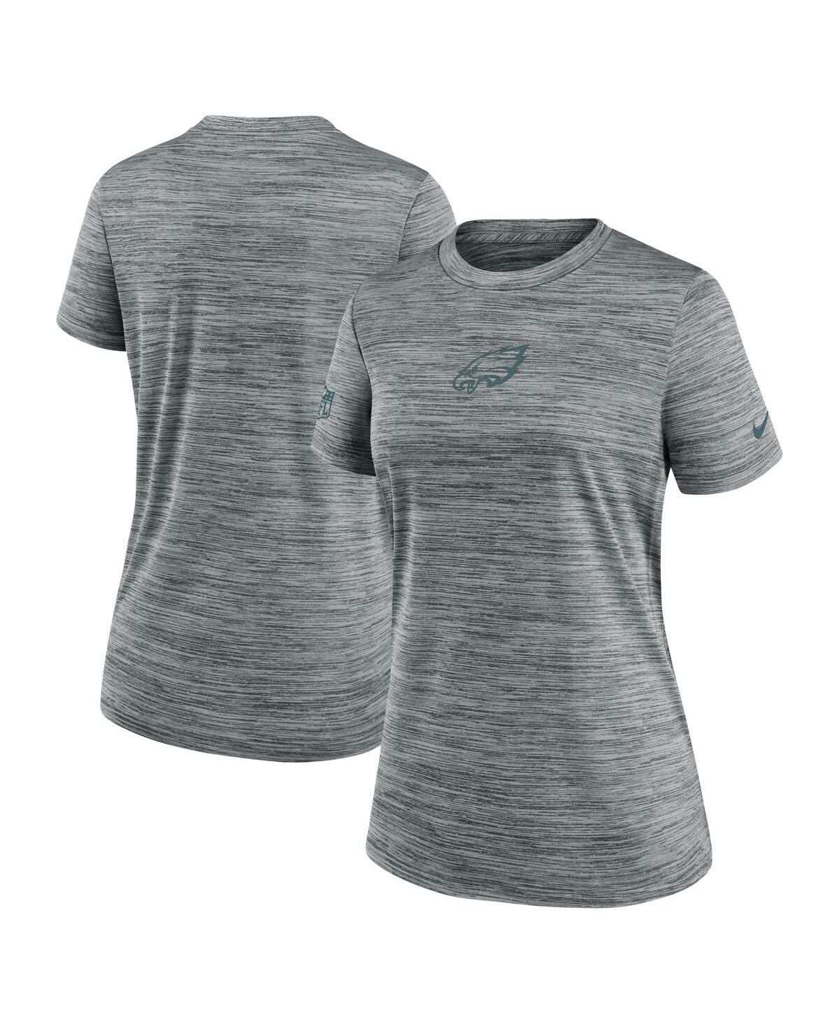 Click here for Nike Womens Gray Philadelphia Eagles Sideline Velo... prices