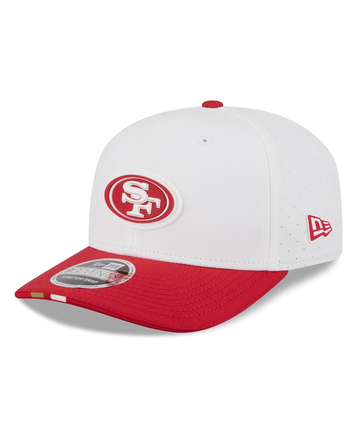 Click here for New Era Mens White/Scarlet San Francisco 49ers 202... prices
