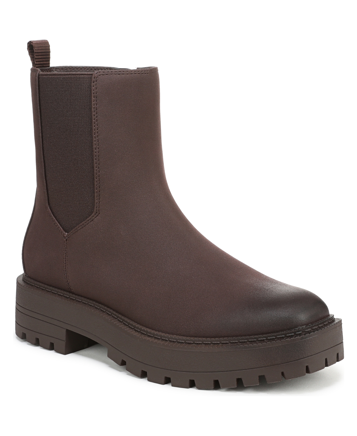 Click here for Sam and Libby Womens Oak Lug Sole Booties - Cafe N... prices