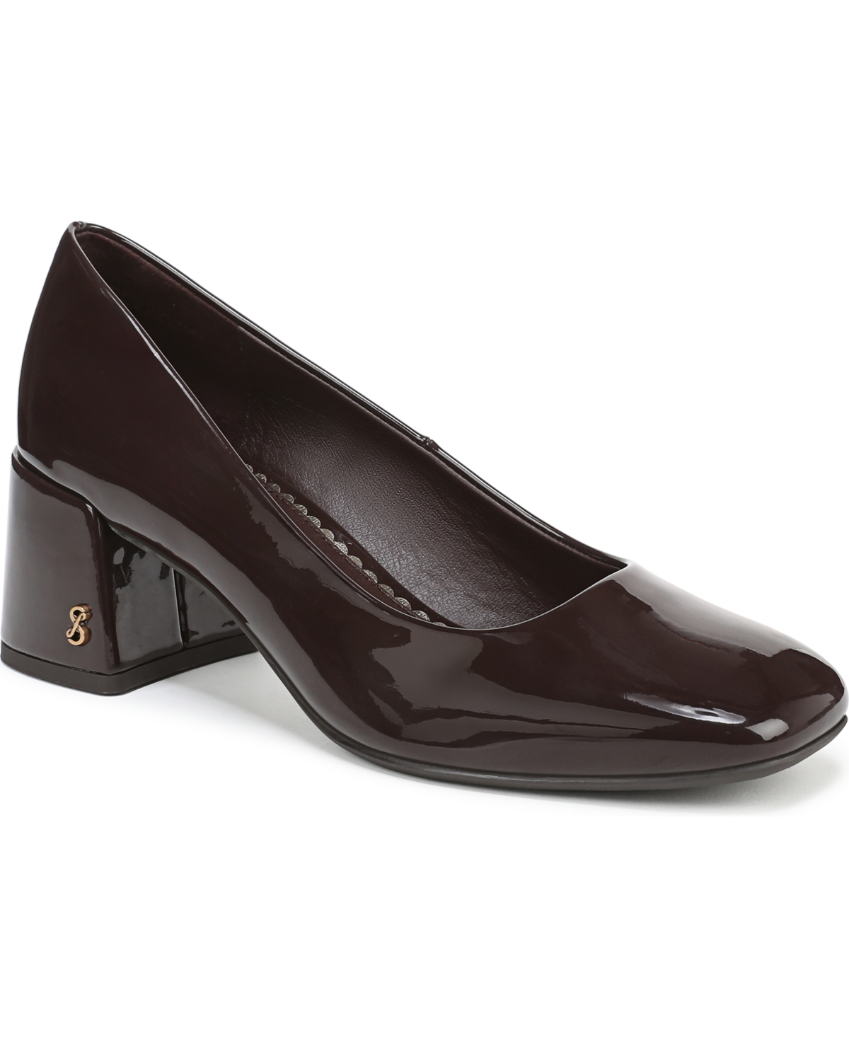 Click here for Sam and Libby Womens Gianella Block Heel Pumps - C... prices