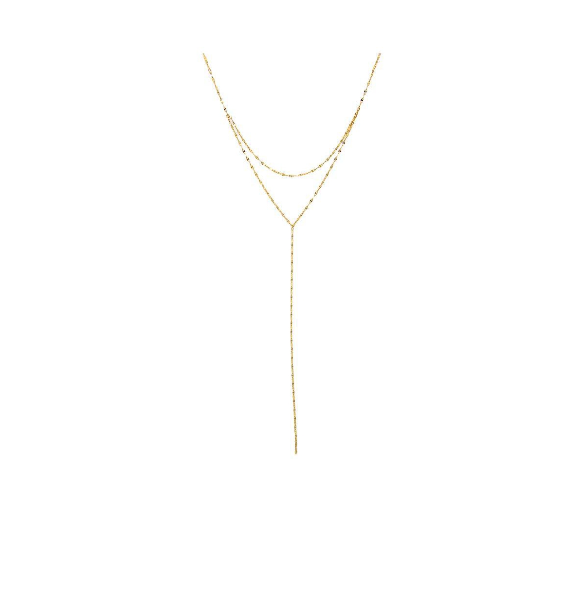 Click here for By Adina Eden 2 In 1 Mariner Chain Lariat Necklace... prices
