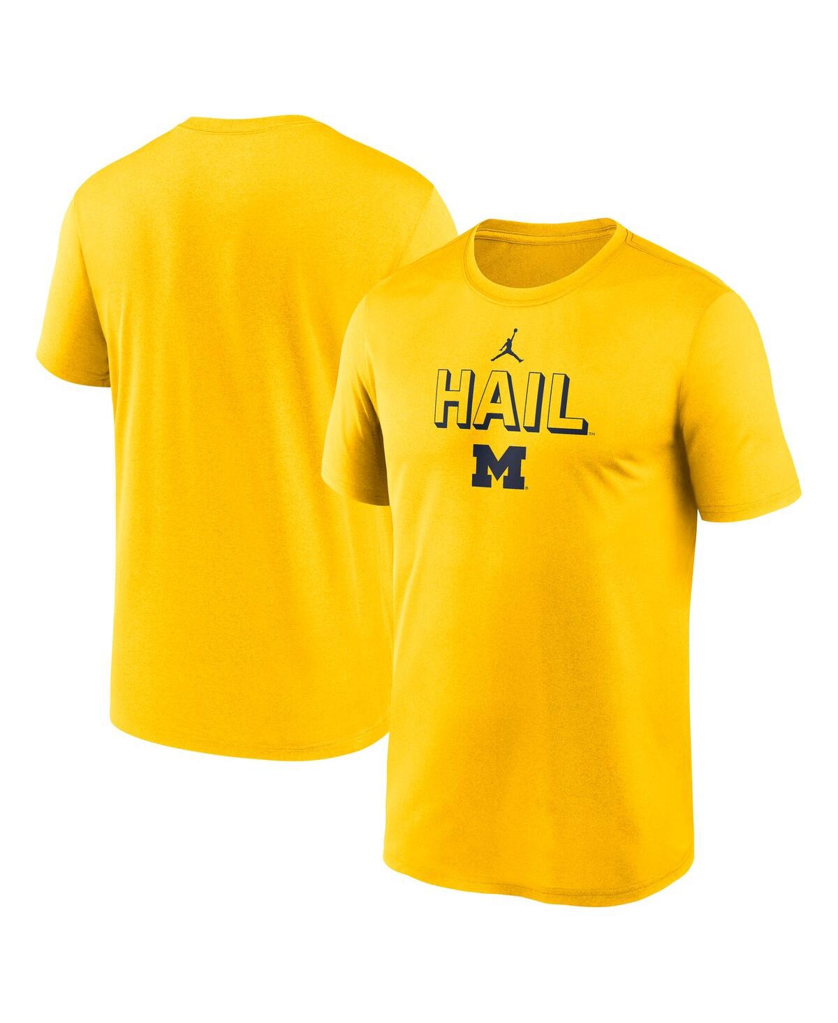 Click here for Jordan Mens Maize Michigan Wolverines 2025 Sidelin... prices