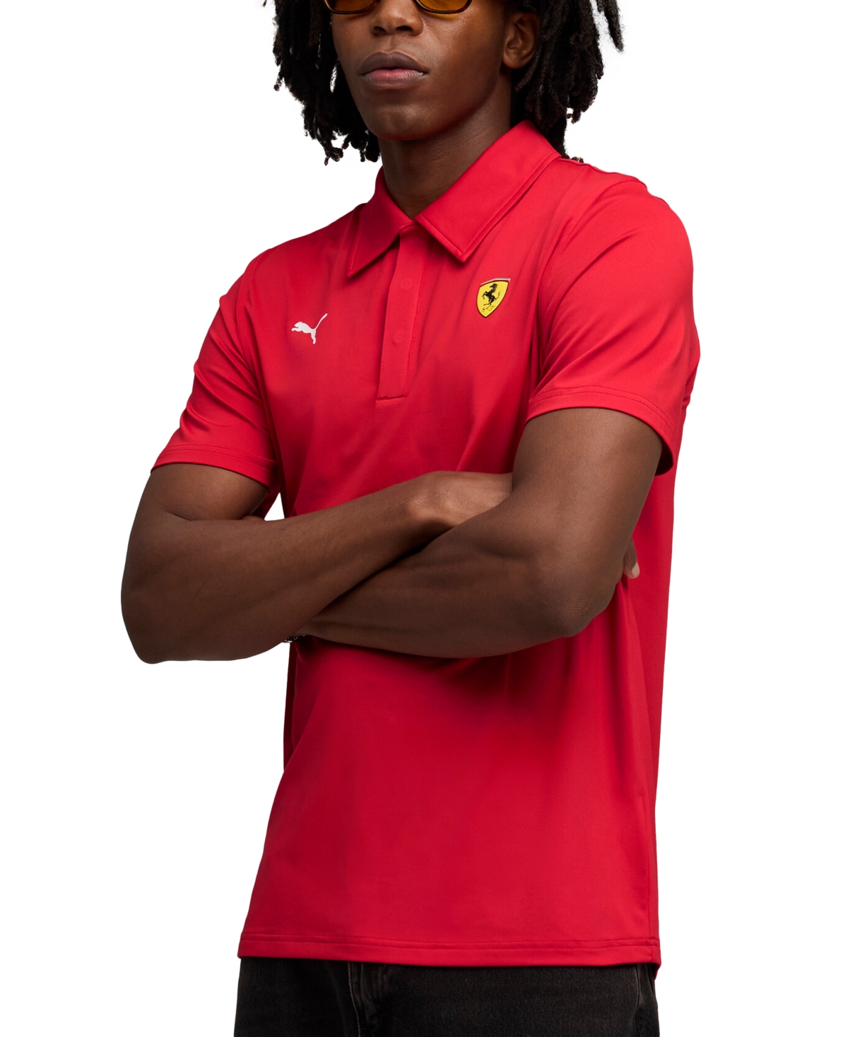 Click here for Puma Mens Ferrari Sportswear Cloudspun Polo - Ross... prices