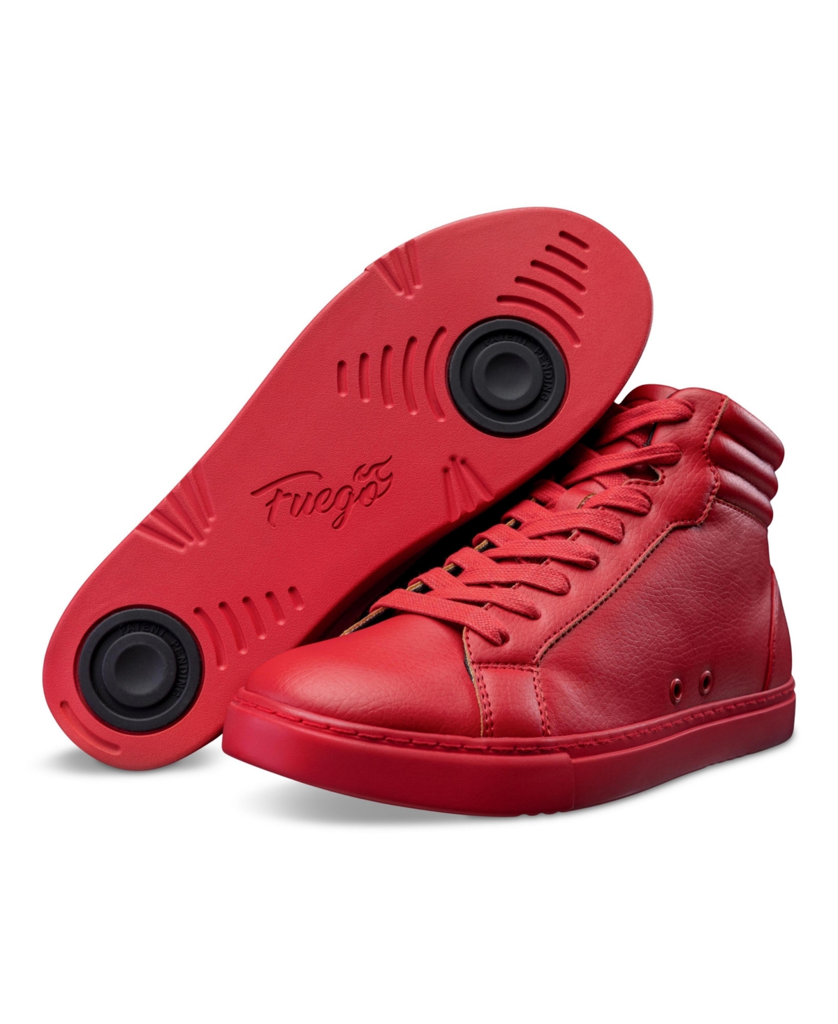 Click here for Fuego Kids Red High-top Sneaker - Red prices