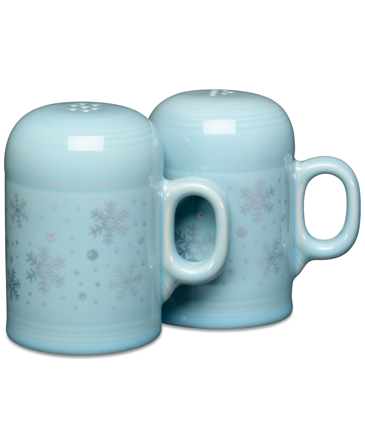 Click here for Fiesta Sky Snowflakes Rangetop Large Salt & Pepper... prices