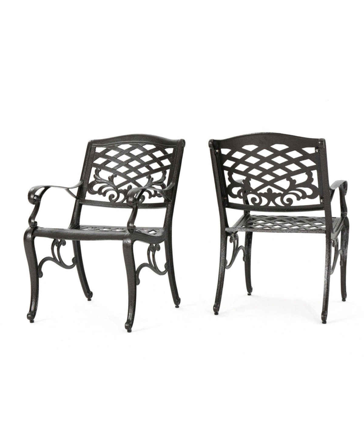 Click here for Flynama Outdoor 2 Pieces Aluminium Dining Chairs -... prices
