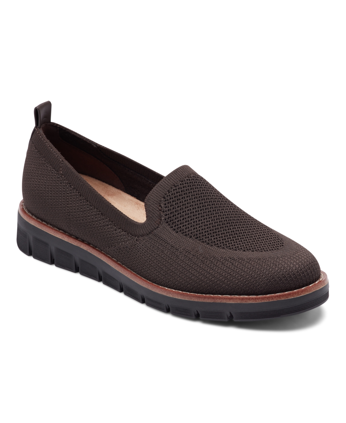 Click here for Easy Spirit Womens Valina Knit Easy-On Flat Loafer... prices