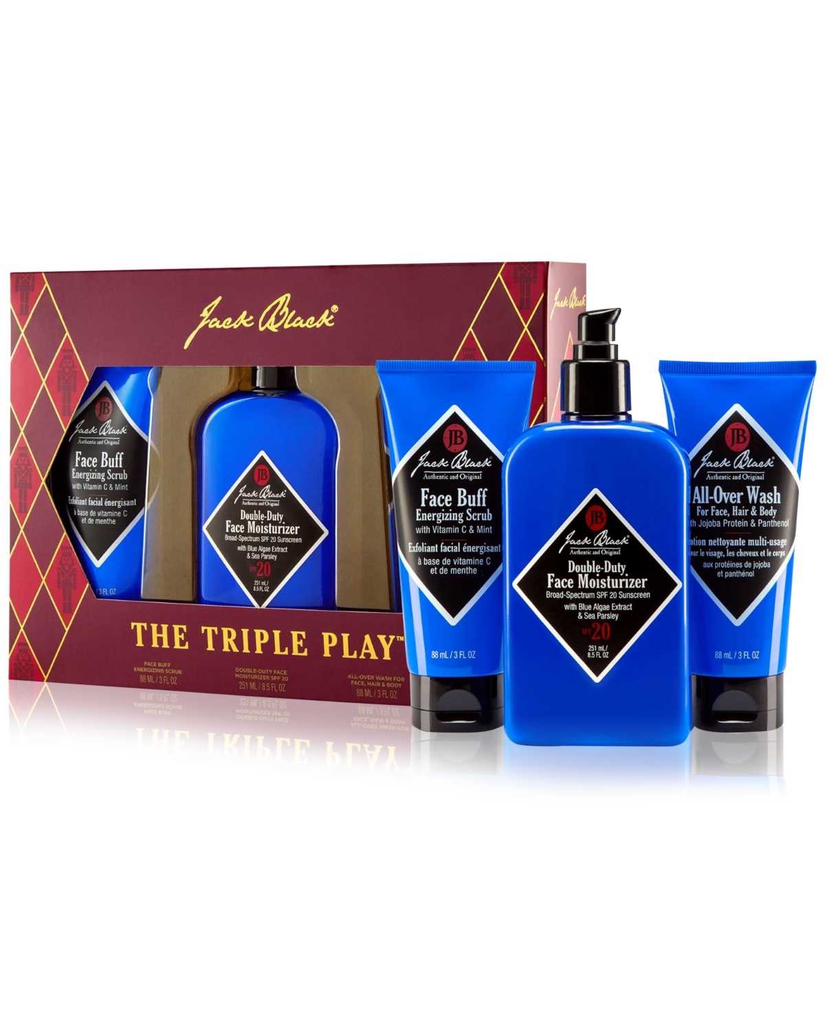 Click here for Jack Black 3-Pc. The Triple Play Set prices