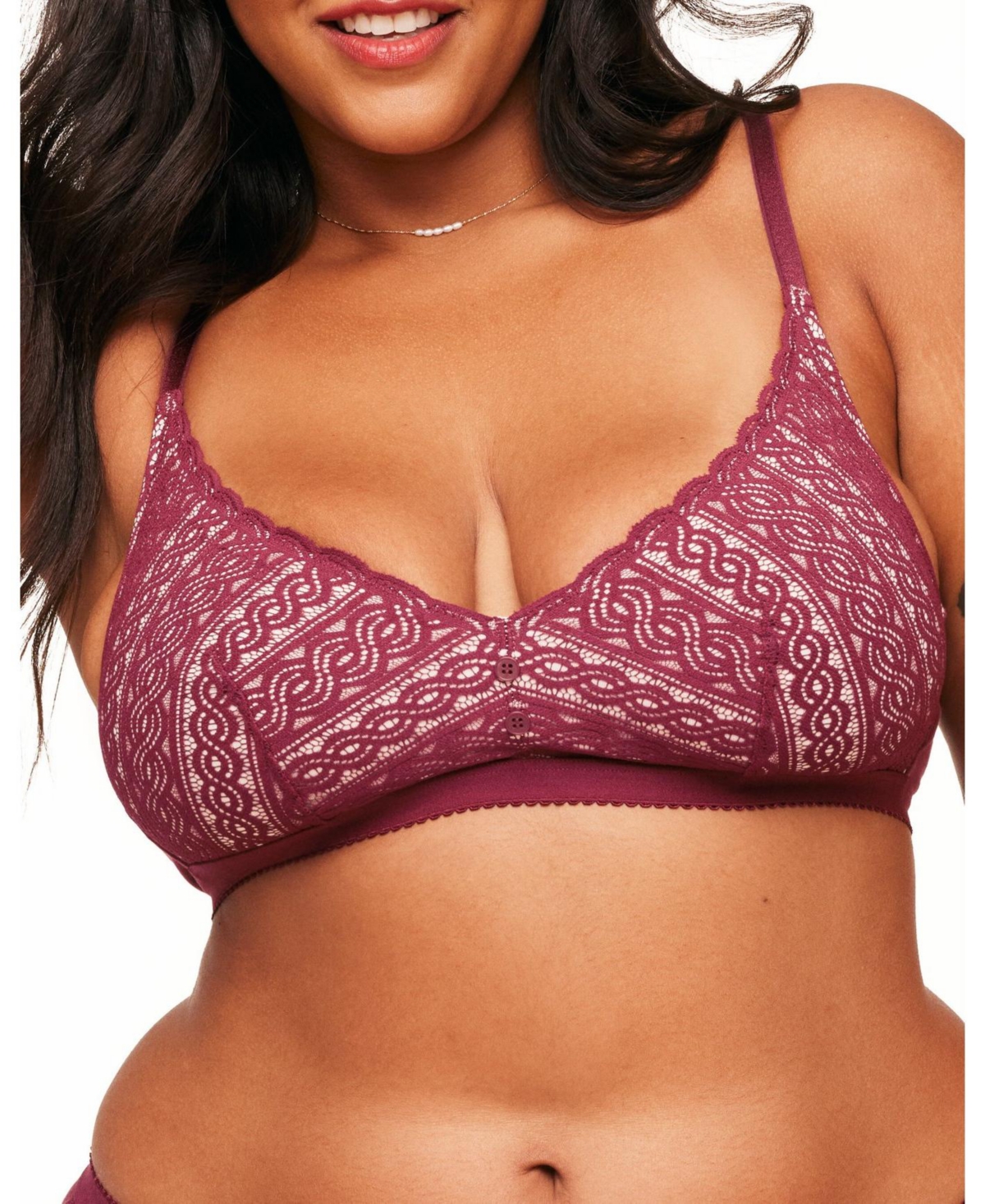 Click here for Adore Me Samanta Womens Plus-Size Contour Bralette... prices