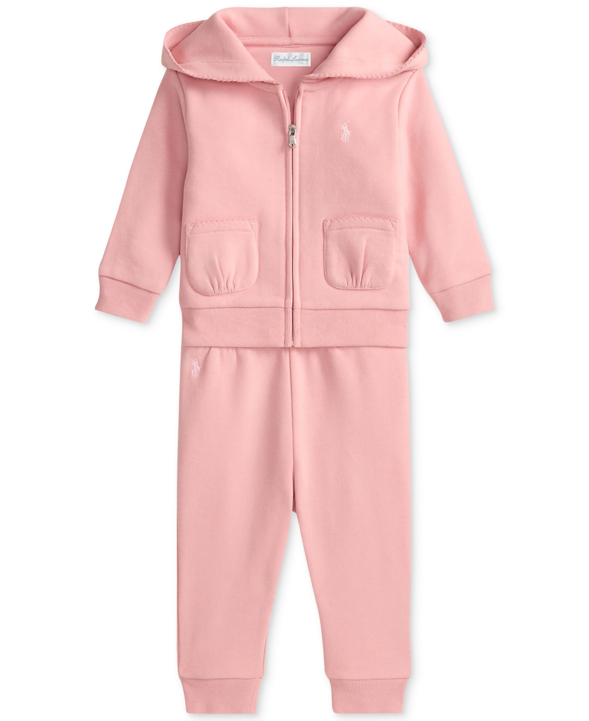 Click here for Polo Ralph Lauren Baby Girls Fleece Hoodie & Pant... prices