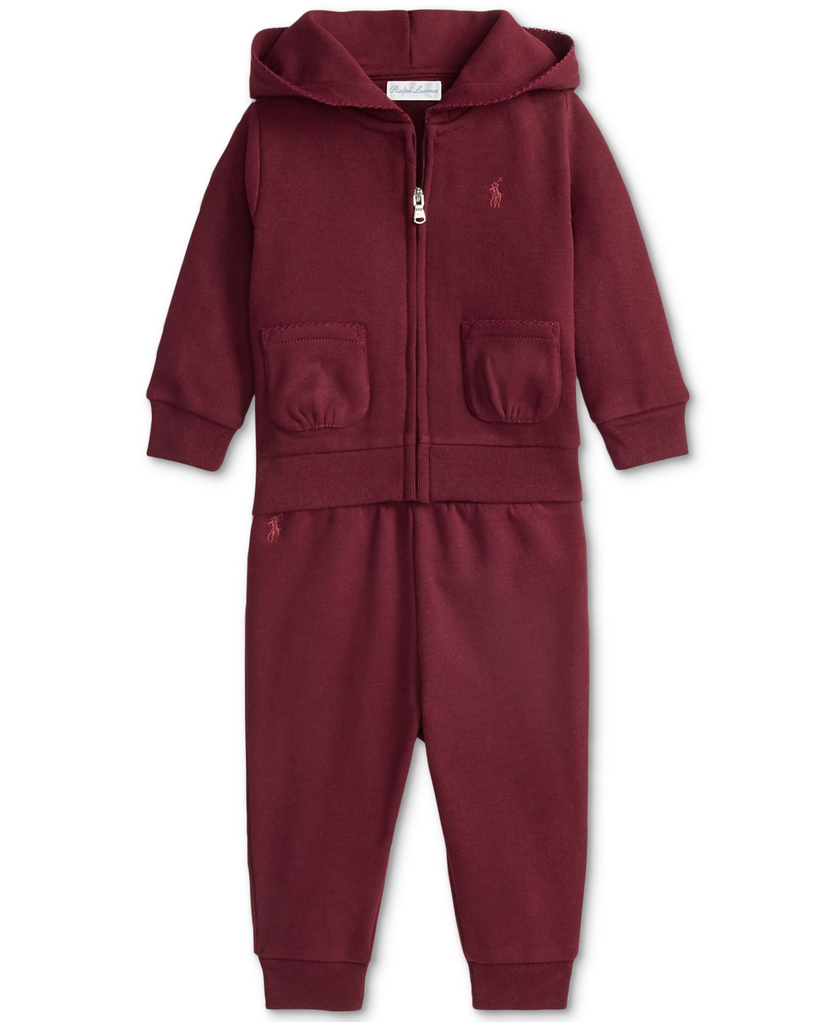 Click here for Polo Ralph Lauren Baby Girls Fleece Hoodie & Pant... prices