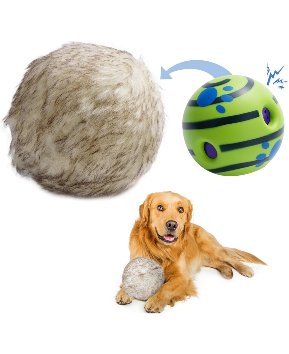 Click here for Nocciola Wobble Giggle Ball for Dogs Interactive D... prices