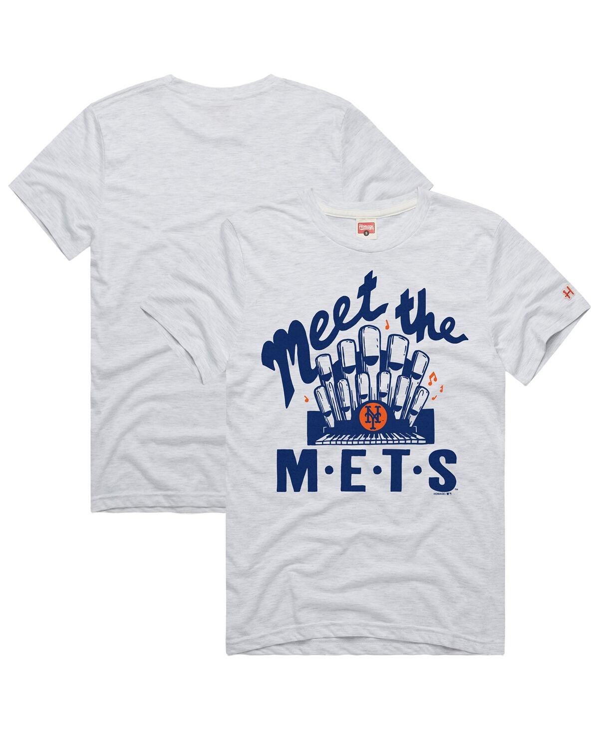 Click here for Homage Mens White New York Mets Hyper Local Tri-Bl... prices