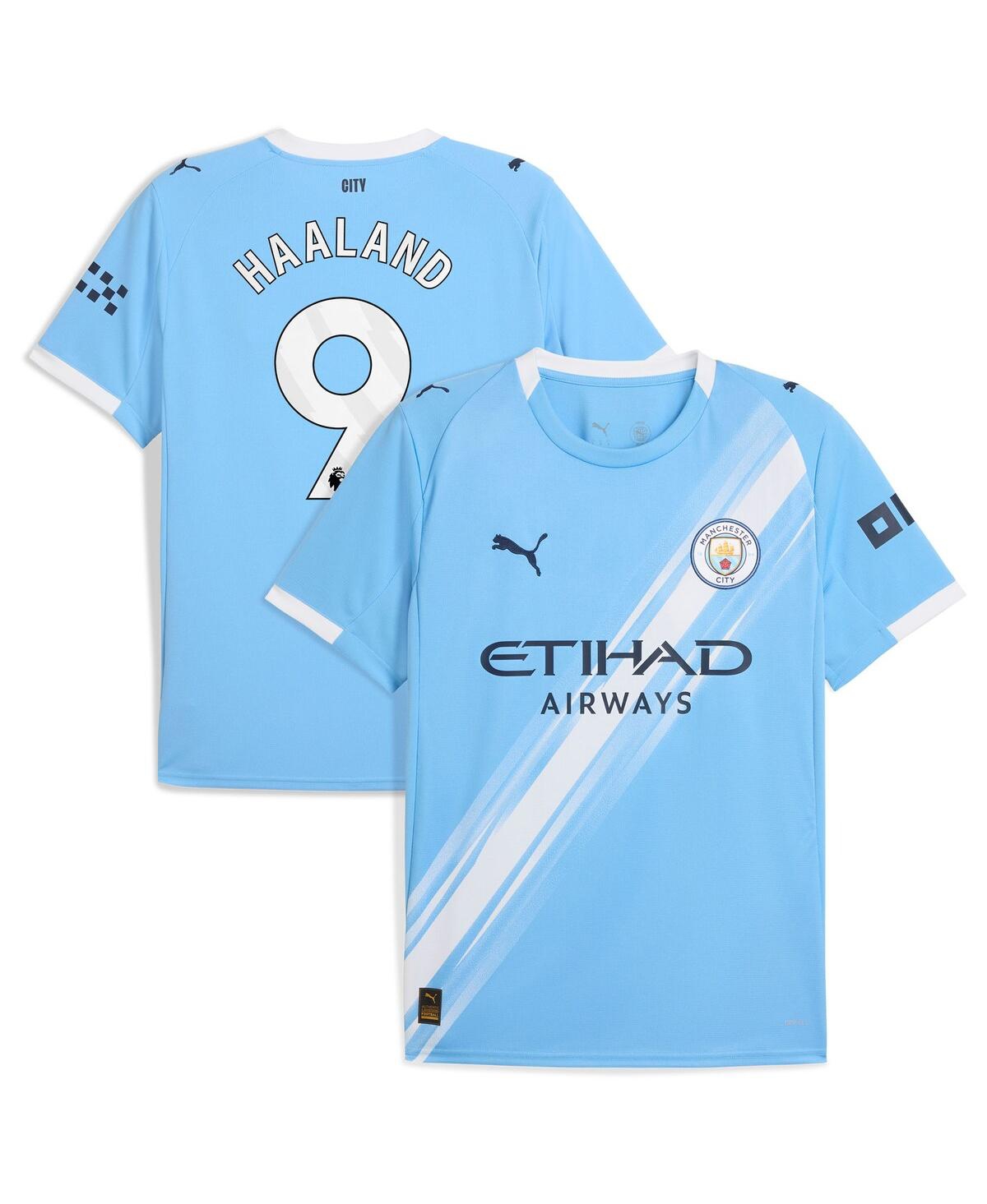 Click here for Puma Mens Erling Haaland Sky Blue Manchester City... prices