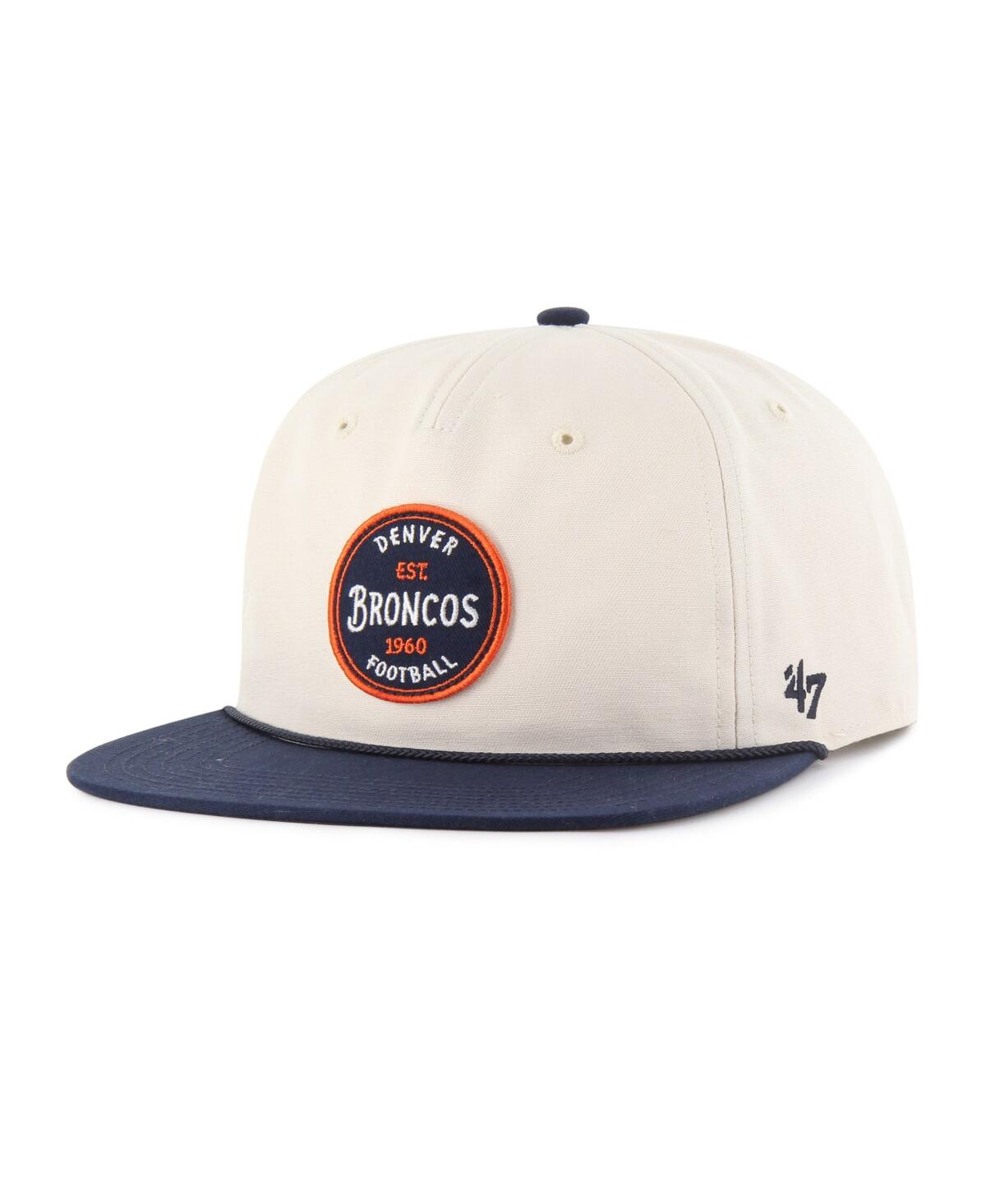 Click here for 47 Brand Mens Cream Denver Broncos Payson Captain... prices