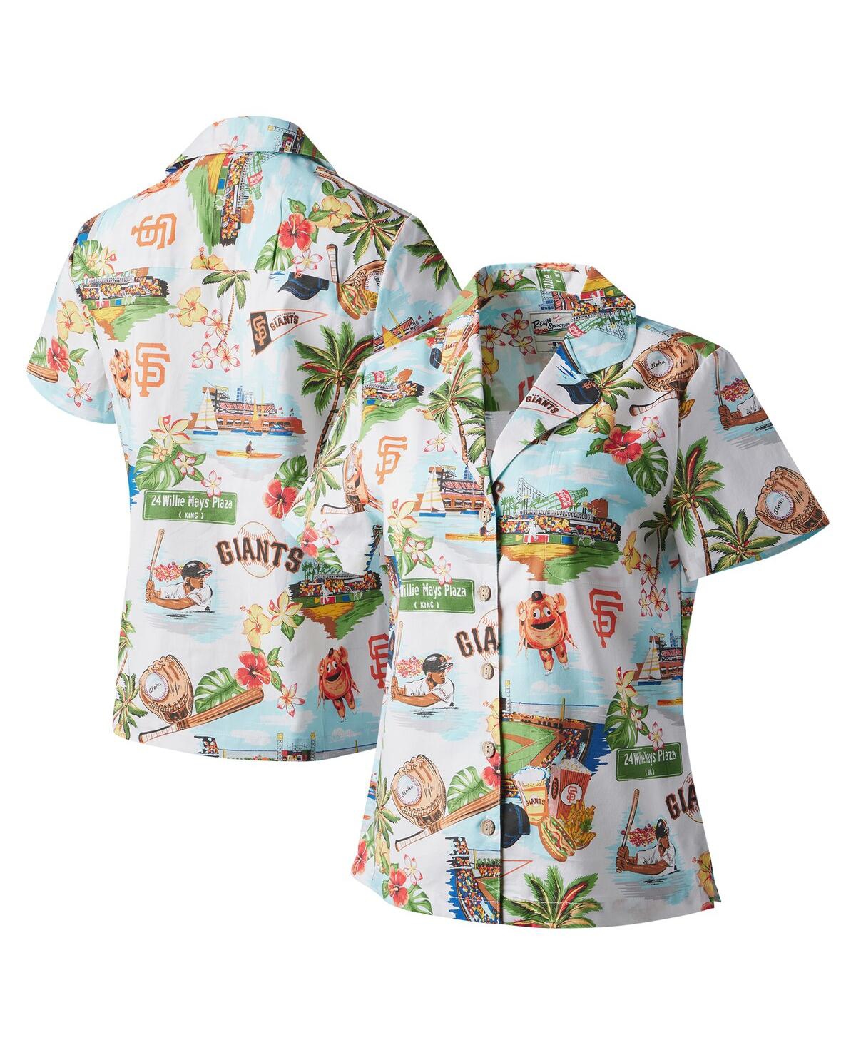 Click here for Reyn Spooner Womens White San Francisco Giants Sce... prices