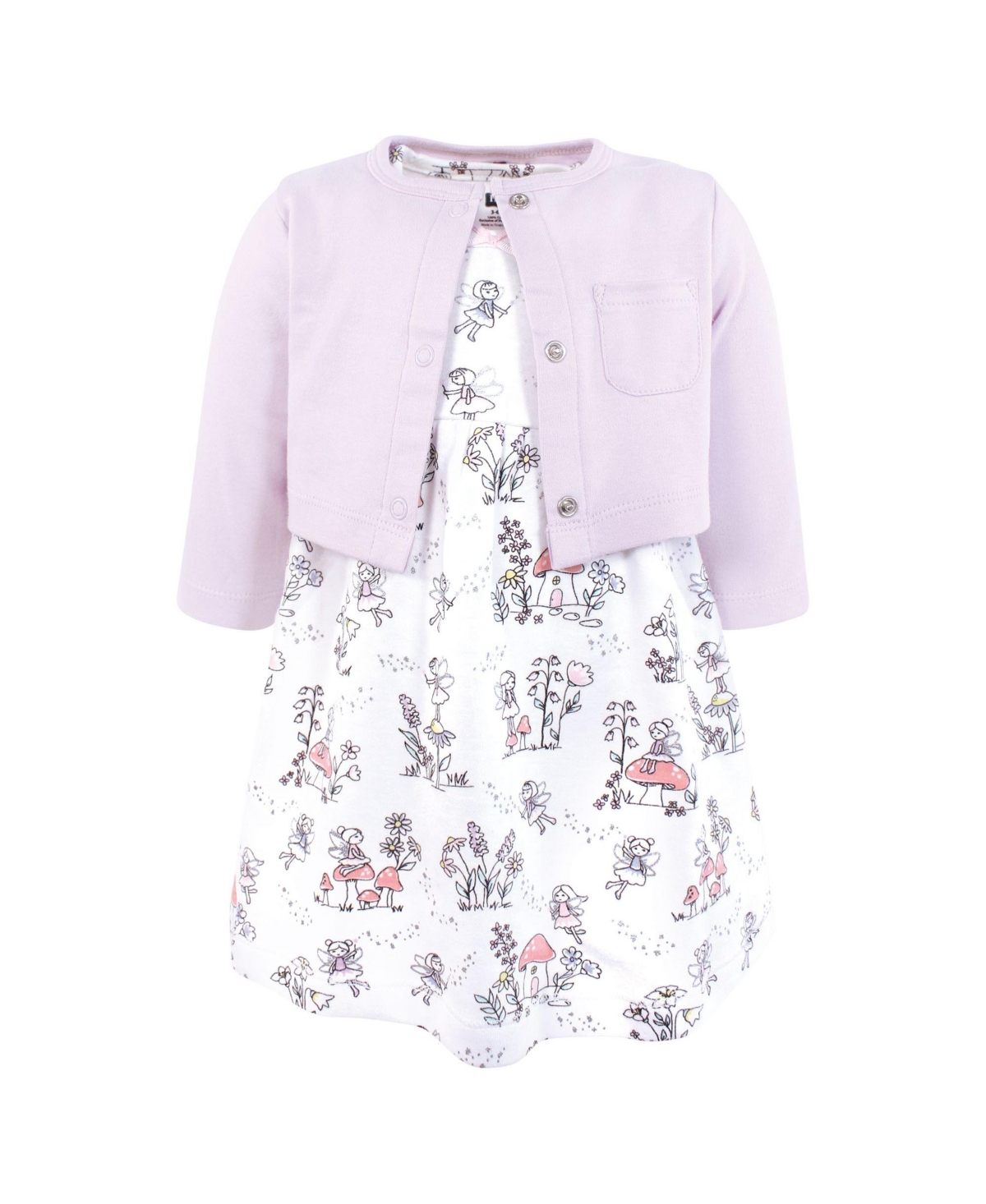 Click here for Hudson Baby Baby Girls Hudson Essential Cotton Dre... prices