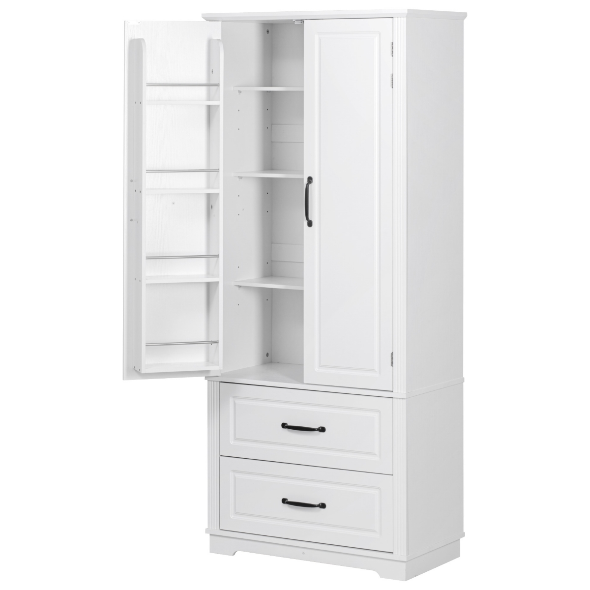 Click here for Casainc 71" Freestanding Pantry Cabinet with... prices