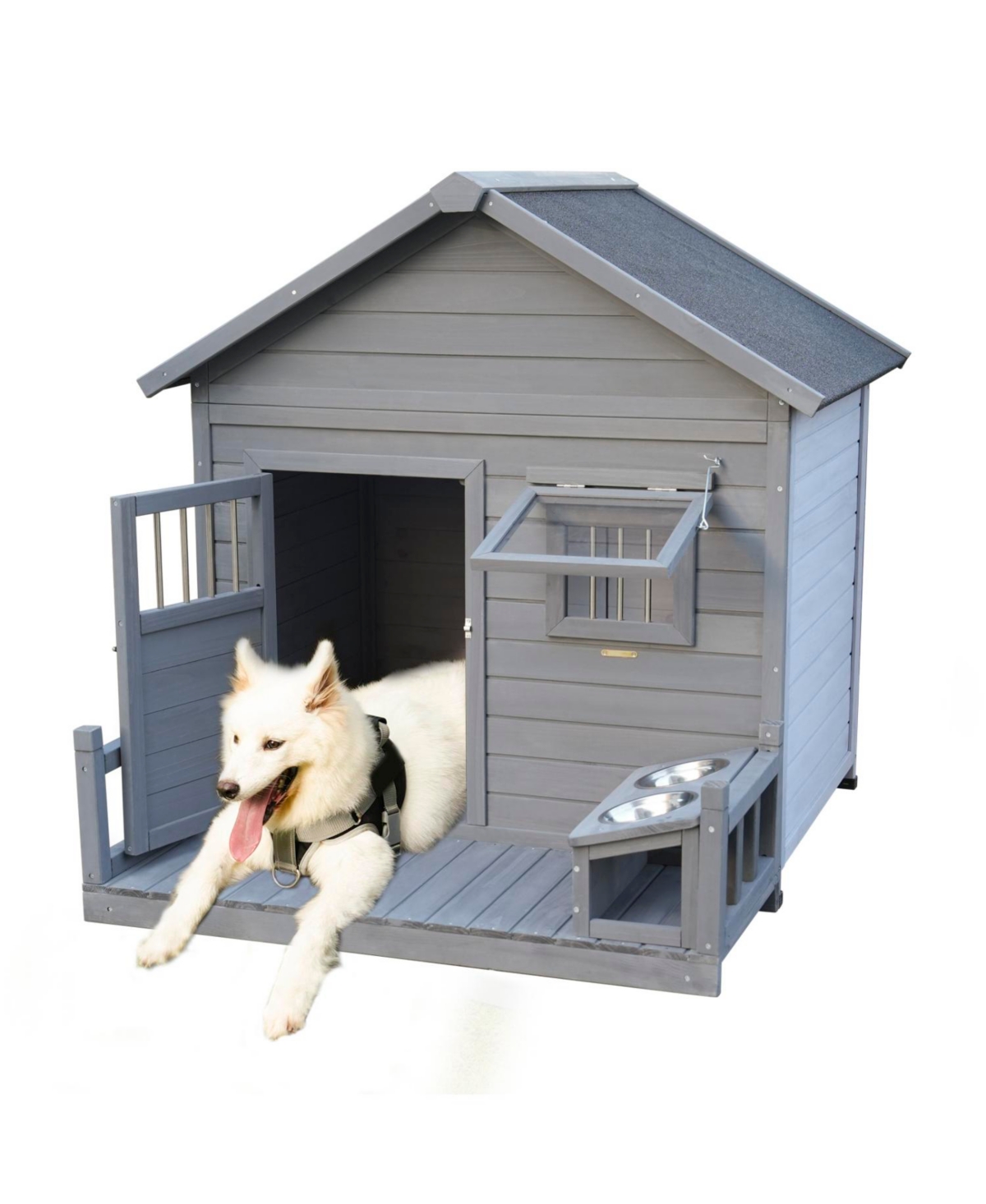 Click here for Streamdale Furniture Large Solid Wood Dog House wi... prices