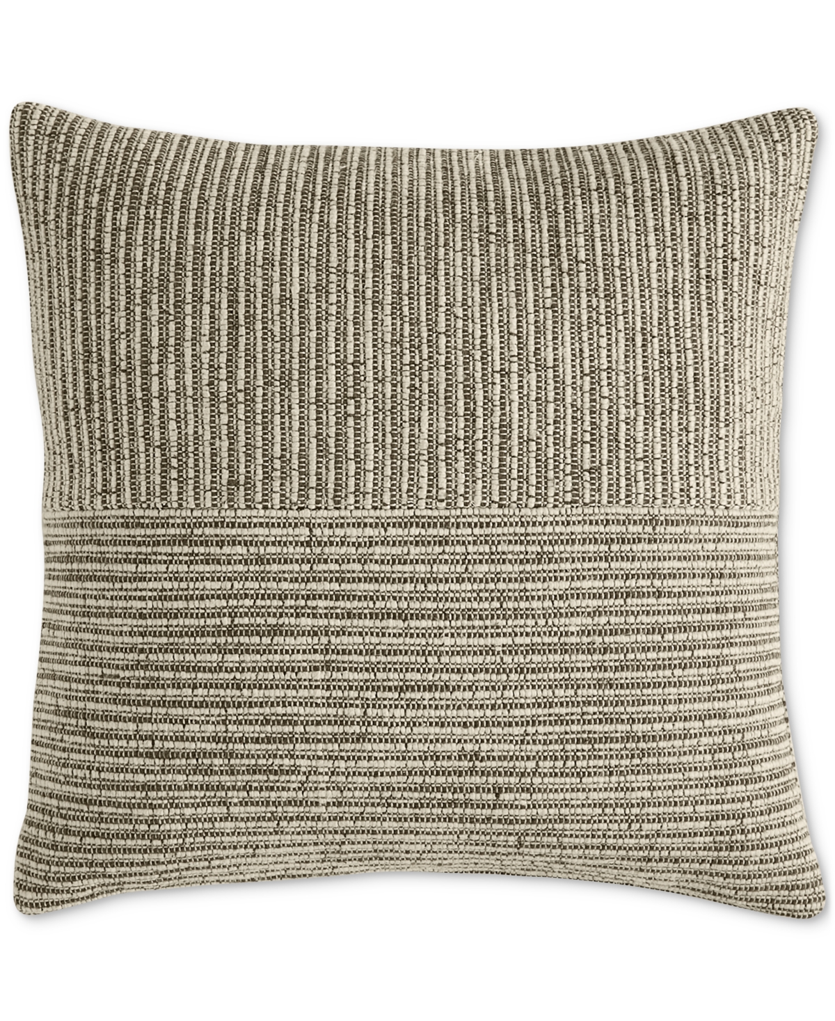 Click here for Oake Striped Patch Decorative Pillow  18 x 18  Exc... prices
